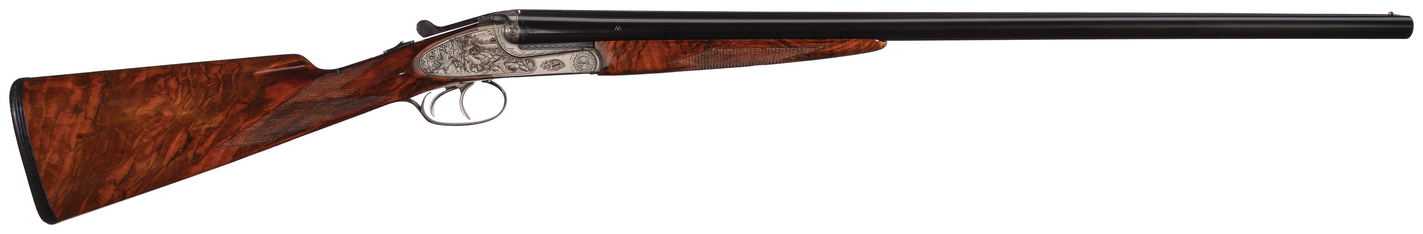 Olaf Weiss Engraved Gebruder Merkel 16 Ga, Mod 1620SL Shotgun | Rock ...