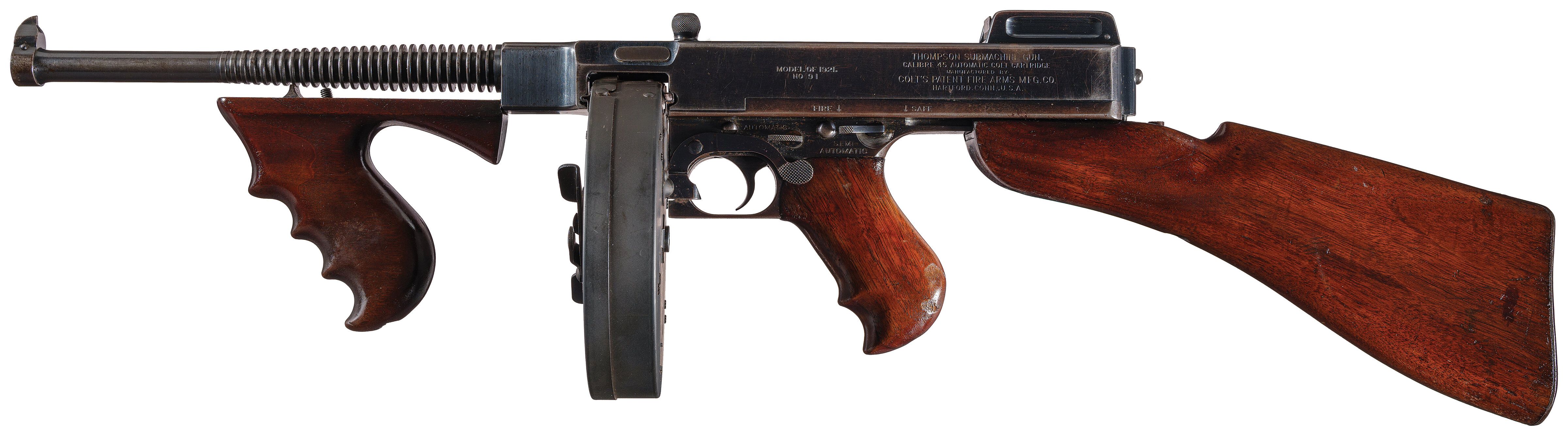 Colt 1921 Thompson, Class III/NFA C&R Machine Gun | Rock Island Auction