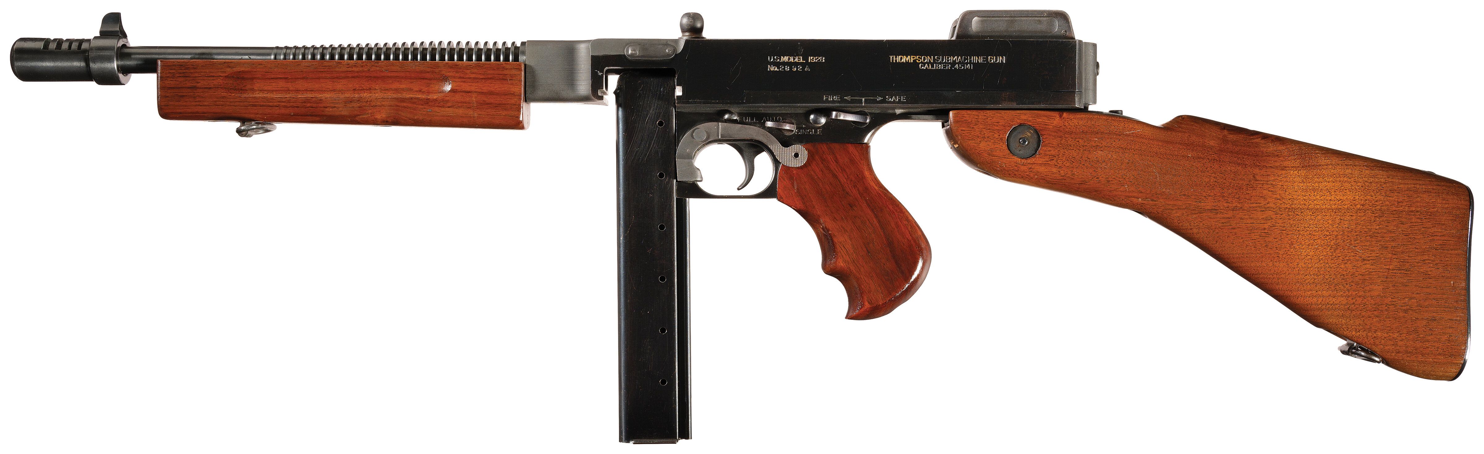 Auto-Ordnance 1928 Thompson, Class III/NFA C&R Machine Gun | Rock ...