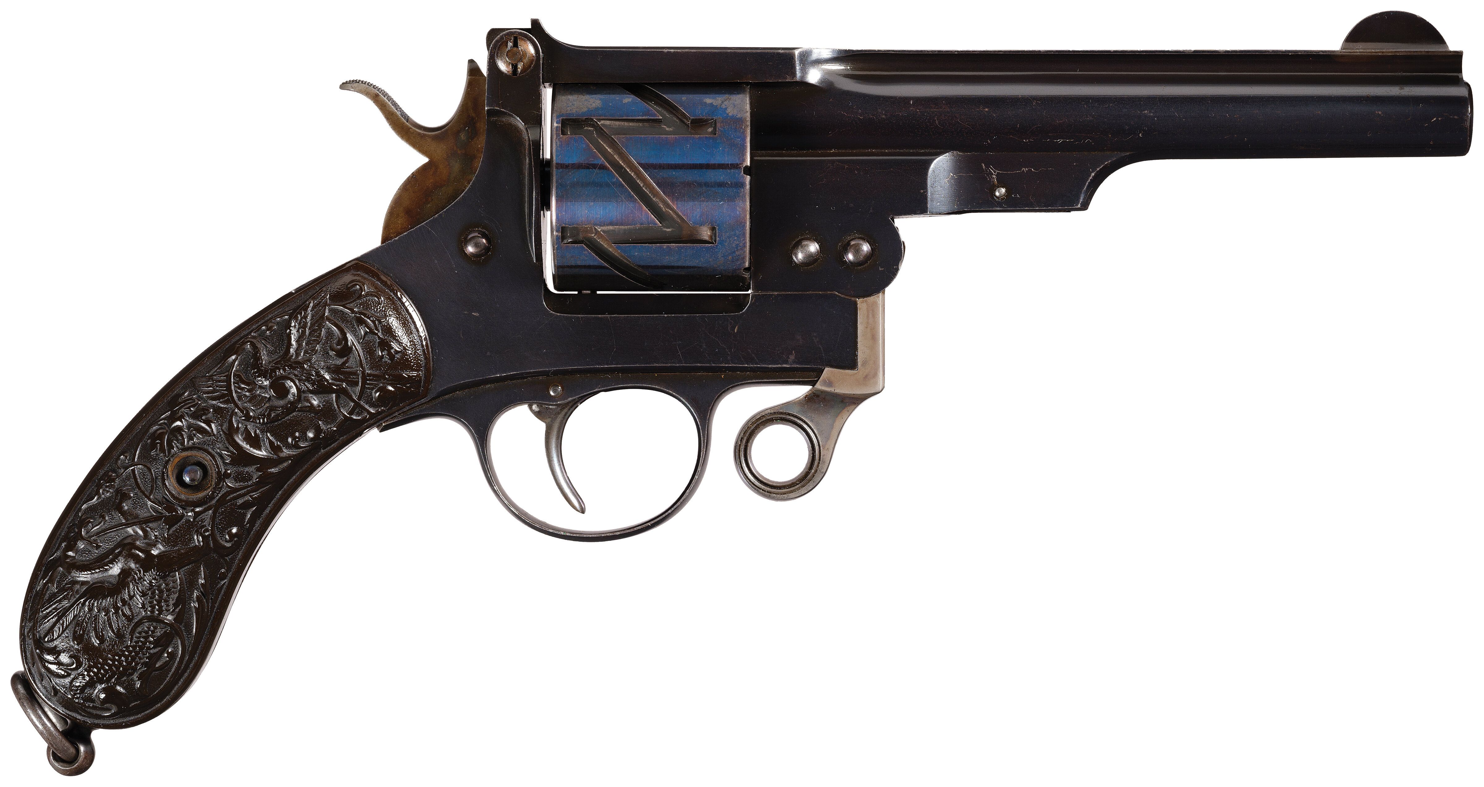 Desirable Mauser Model 1878 "Zig-Zag" Single Action Revolver | Rock ...