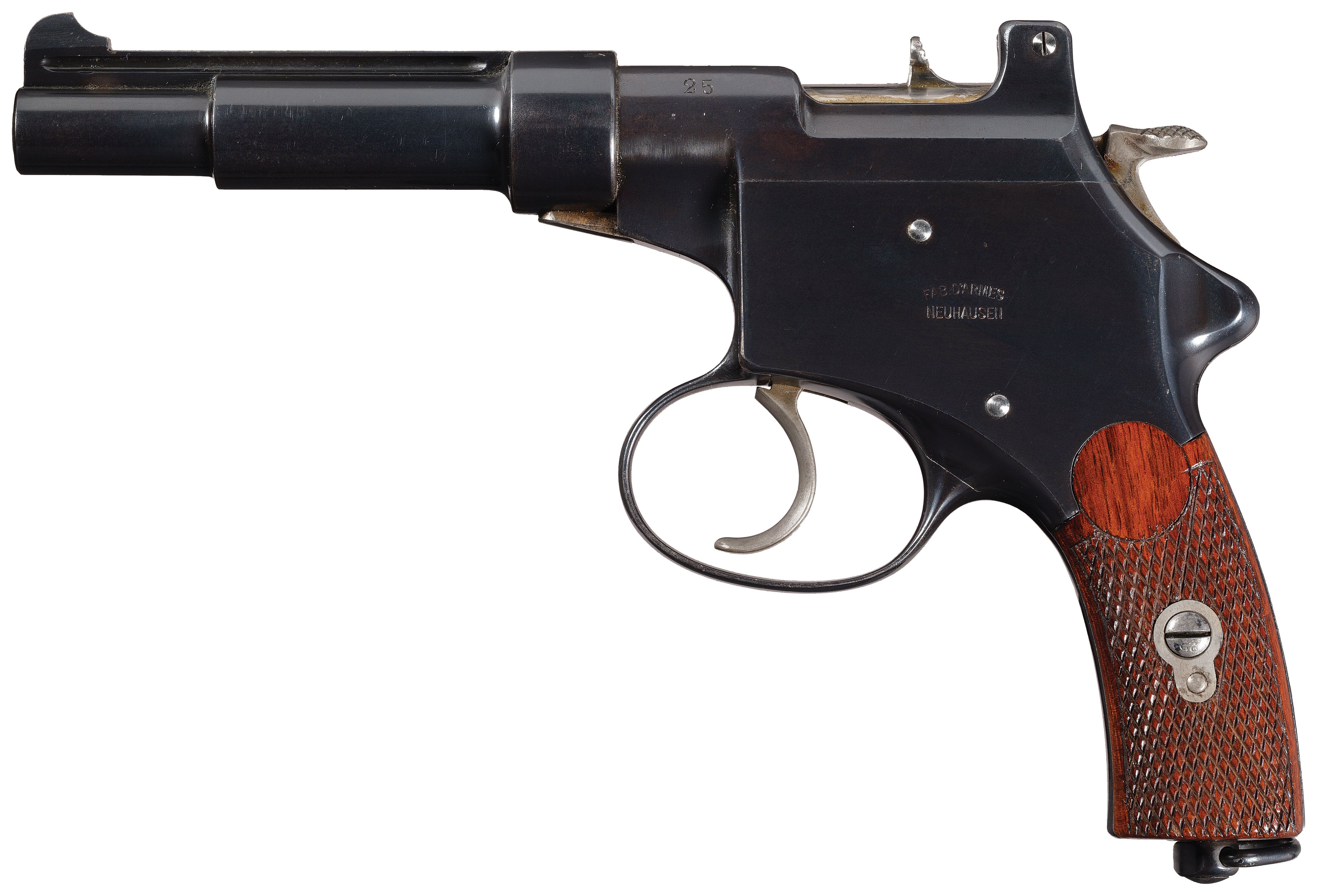 Mannlicher Patent Neuhausen Model 1894 Pistol | Rock Island Auction