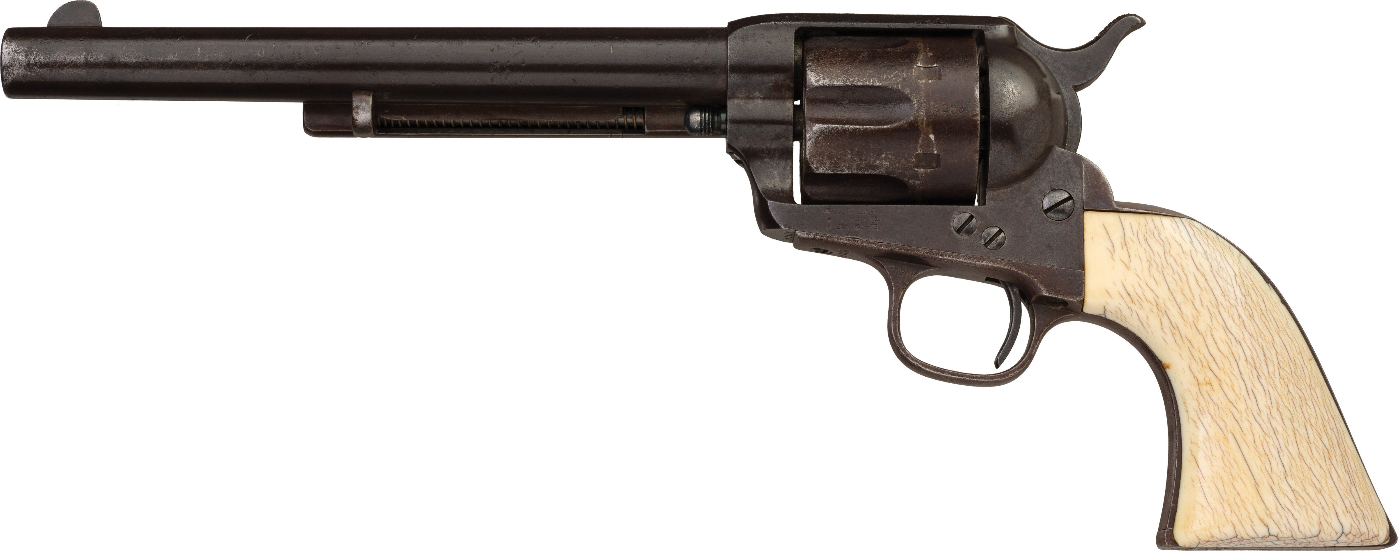 Colt Single Action Army Revolver with Medicine Lodge Holster Rig | Rock ...