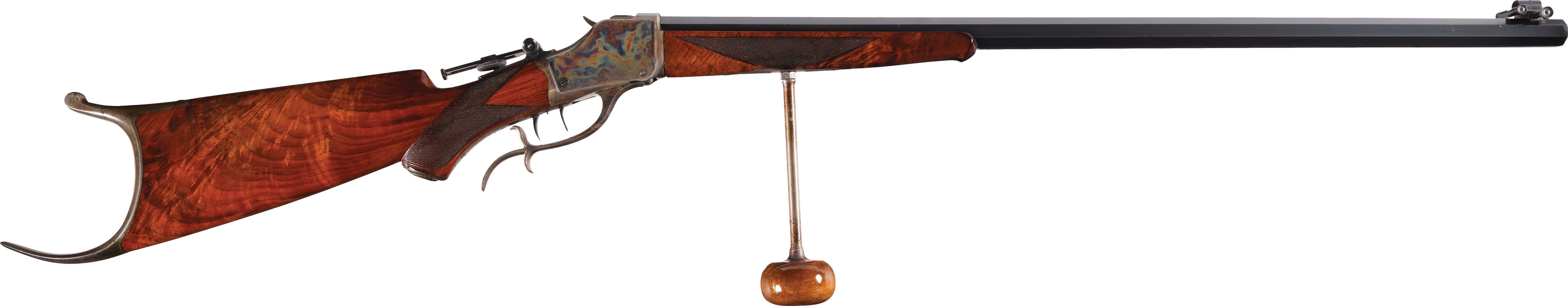 Special Order Winchester Deluxe Model 1885 High Wall Rifle | Rock ...