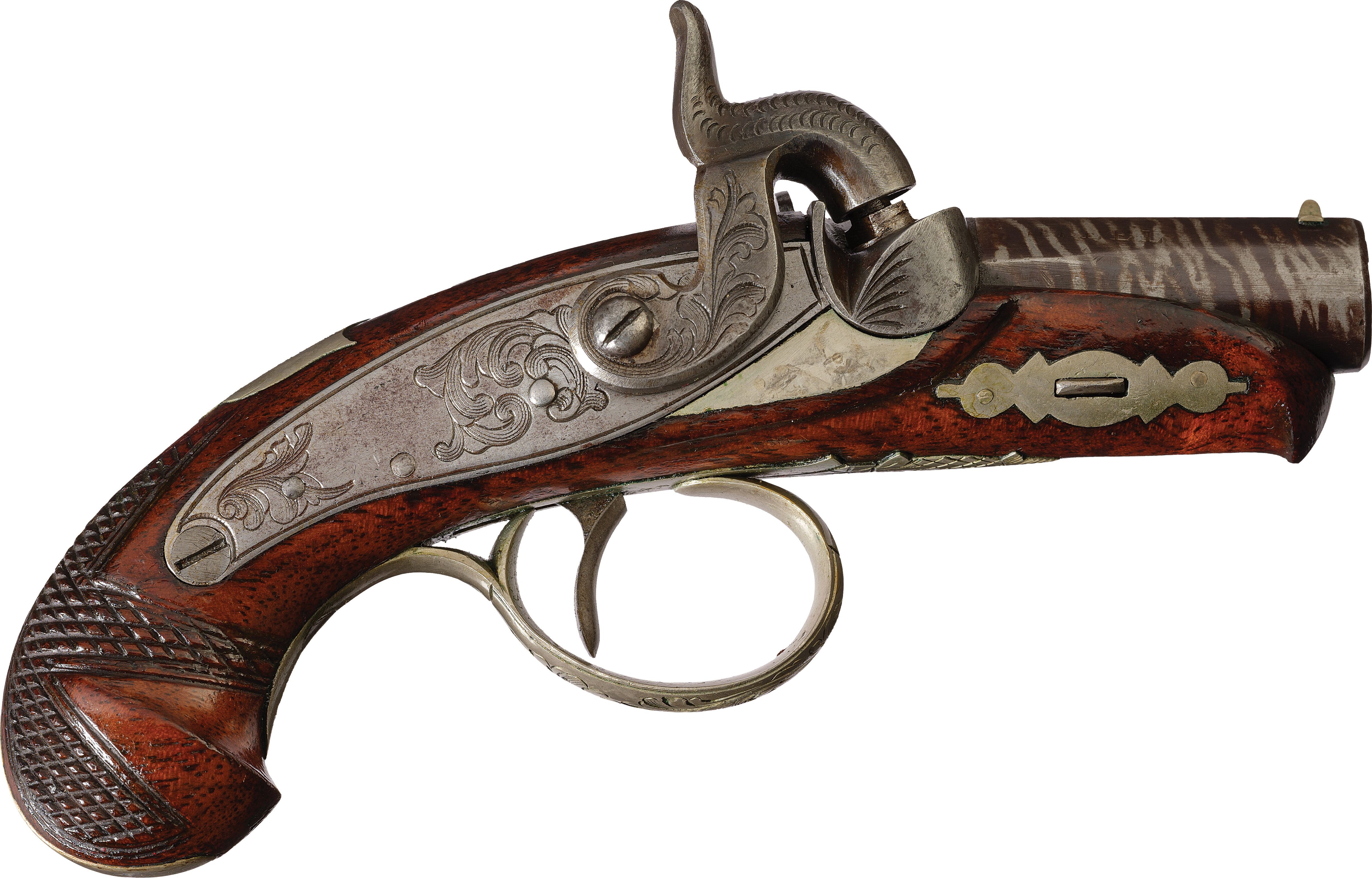 Andrew Wurfflein Philadelphia Percussion Derringer Pistol | Rock Island ...