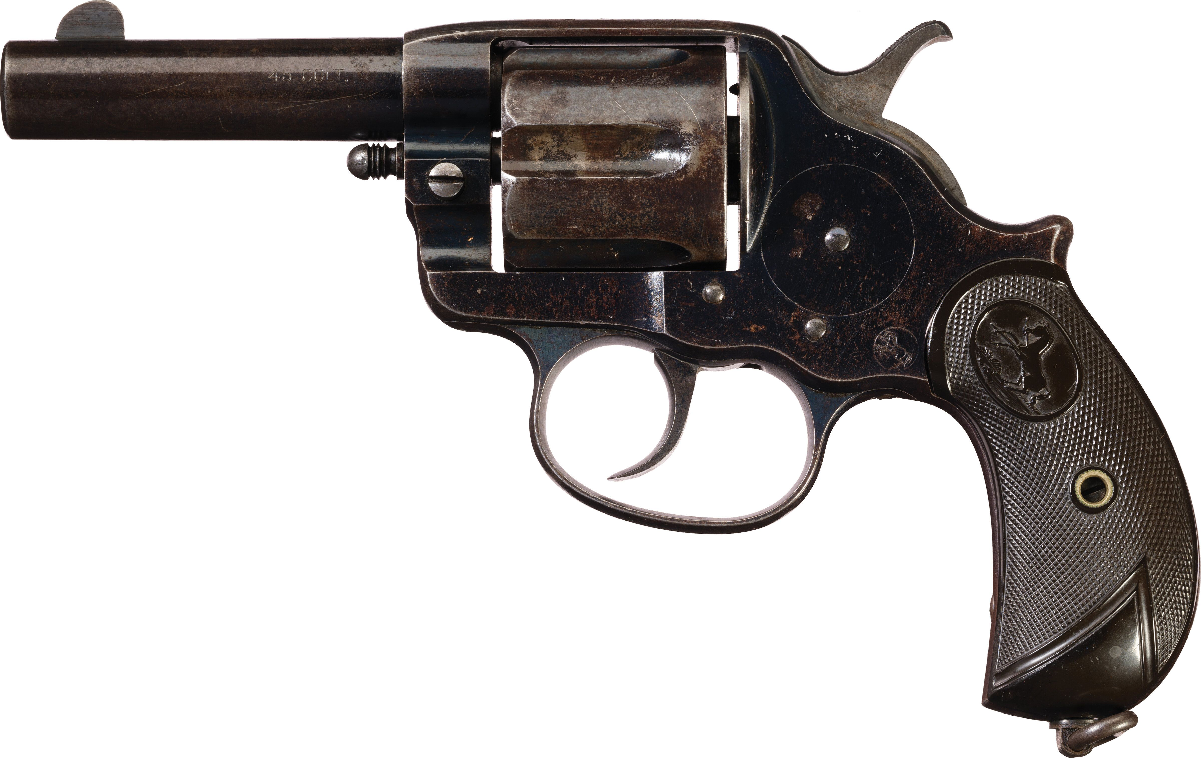 Antique Colt Sheriff's Model 1878 DA Revolver with Letter | Rock Island ...