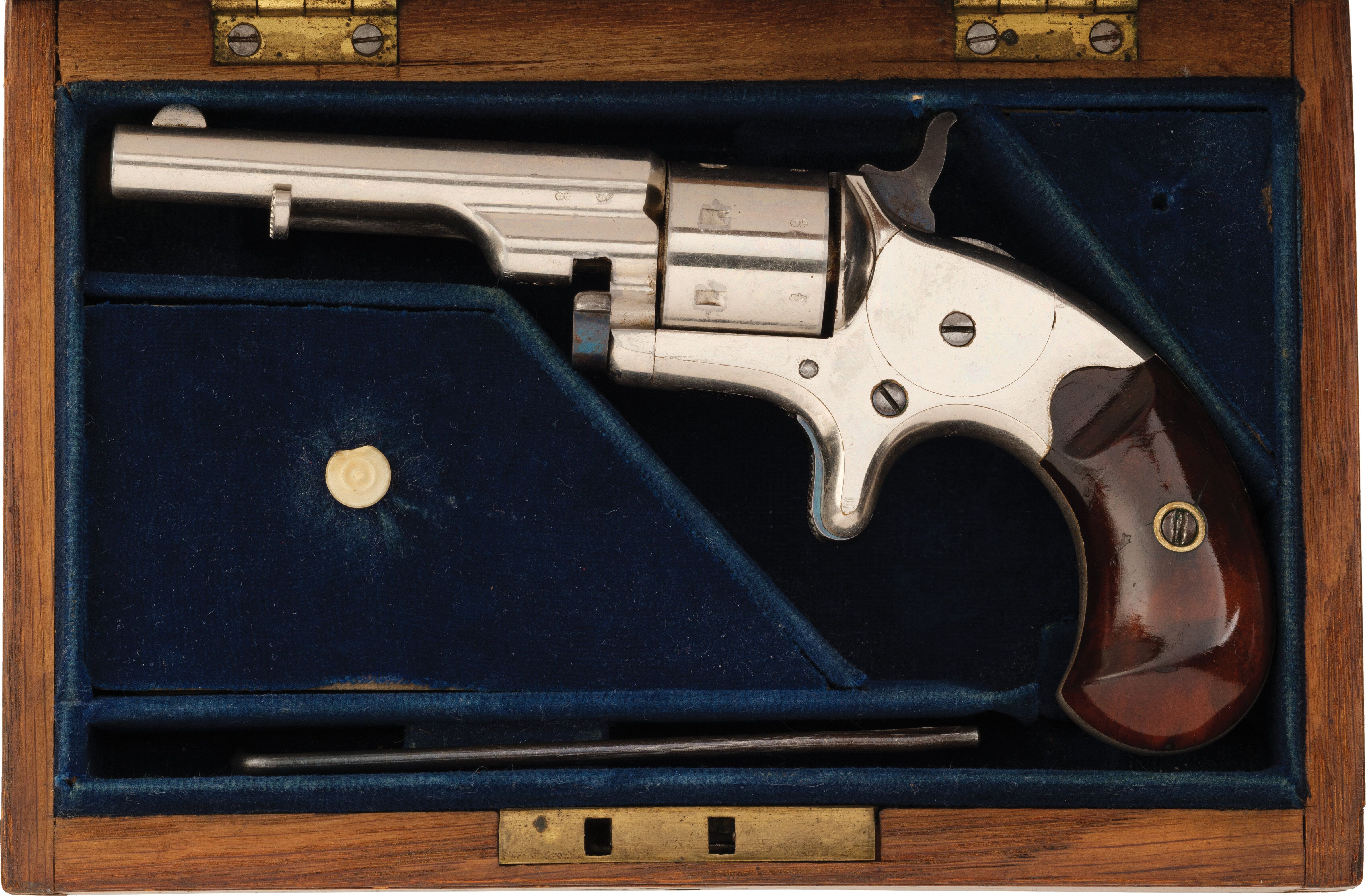 First Year Production Colt Open Top Pocket Spur Trigger Revolver | Rock ...