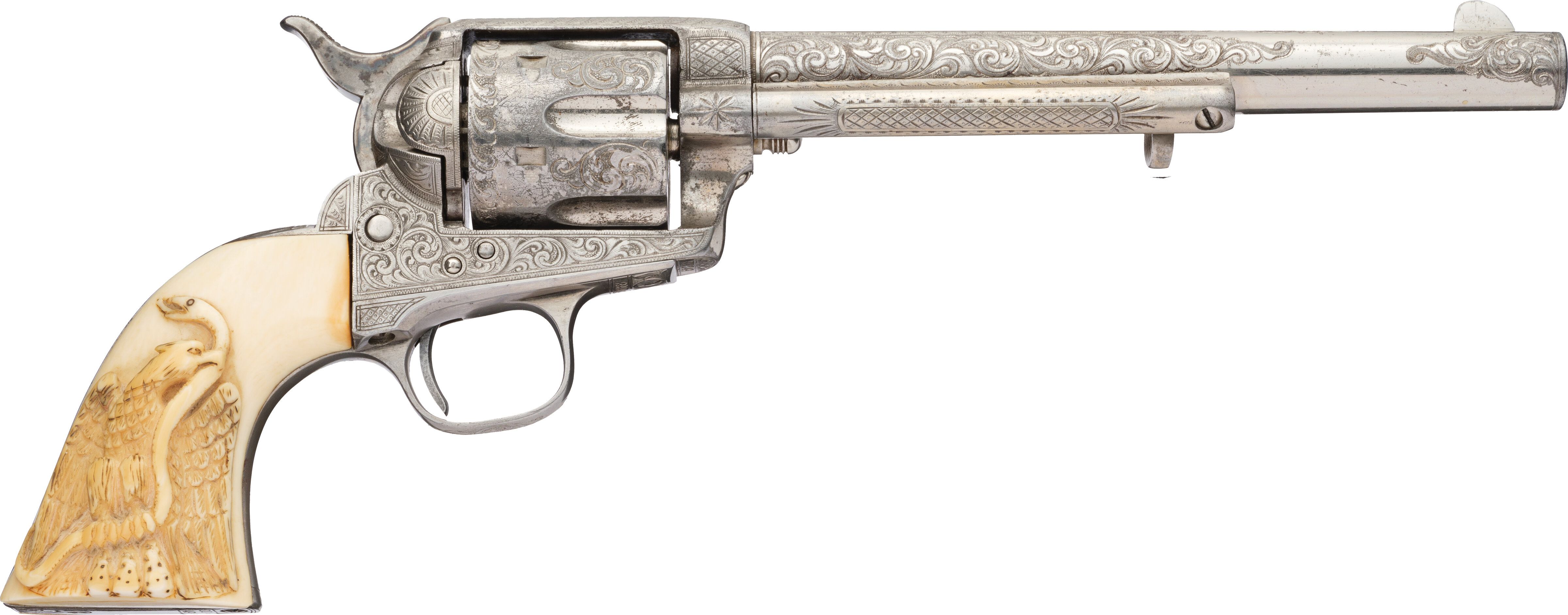 Nimschke Engraved Antique Colt Single Action Army Revolver | Rock ...