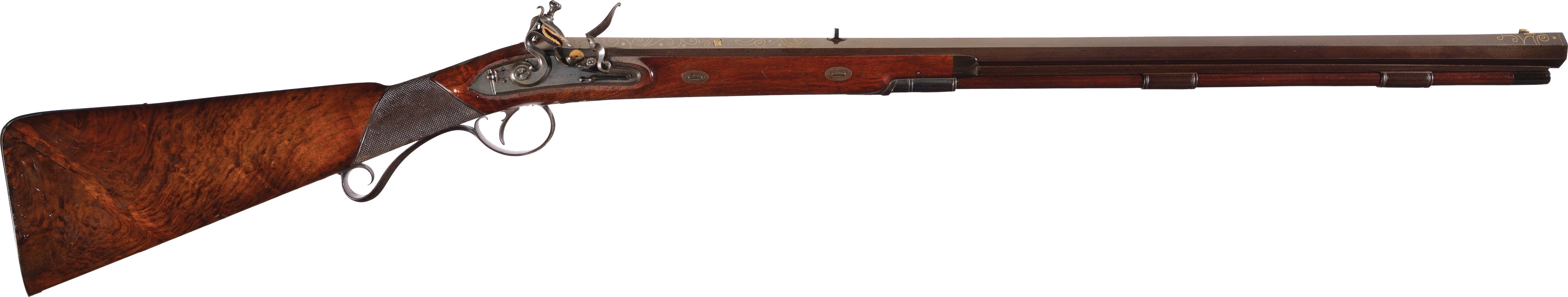 Manton Flintlock Sporting Rifle with Kuchenreuter Barrel | Rock Island ...