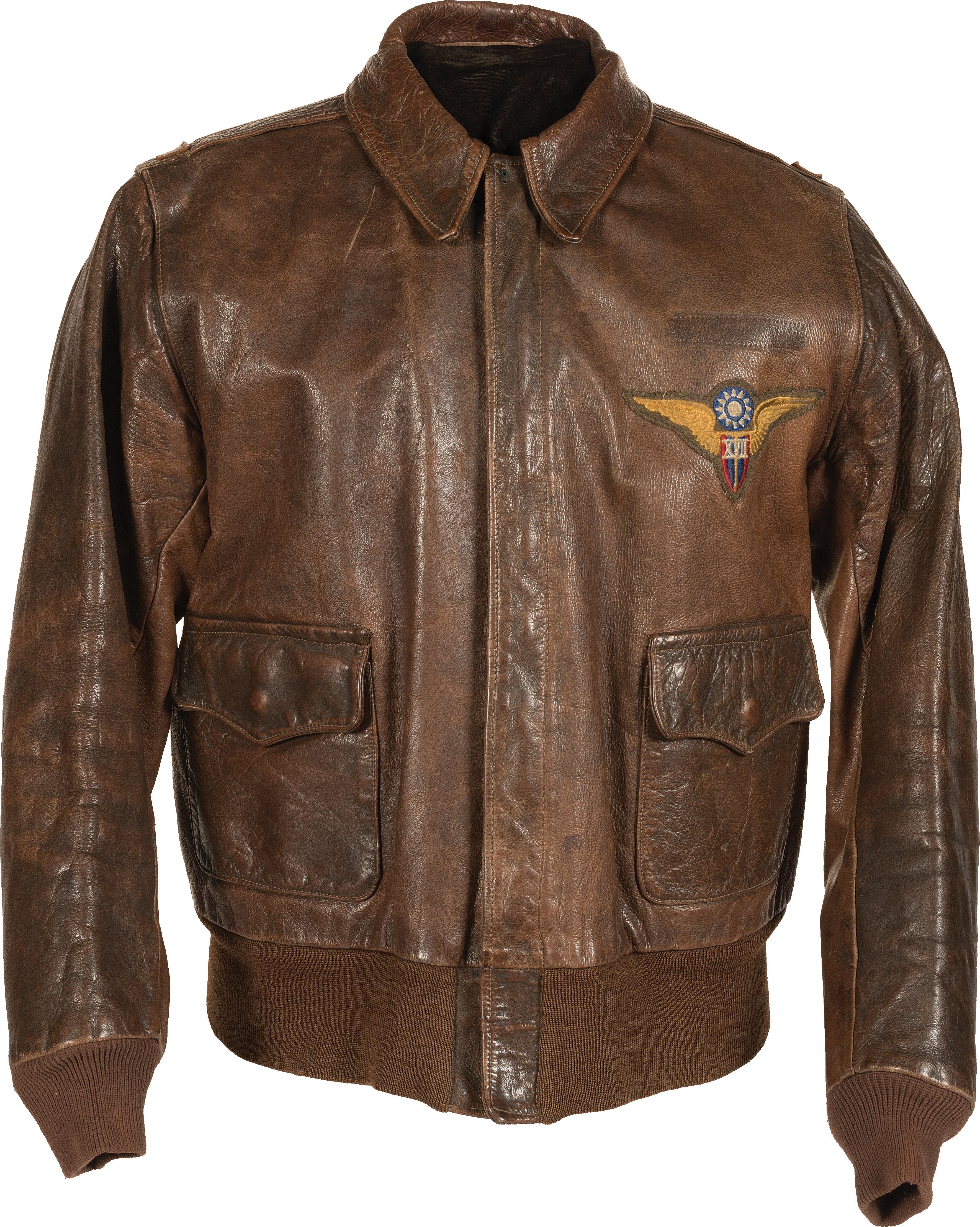 World War II Chinese Air Force A-2 Flight Jacket | Rock Island Auction