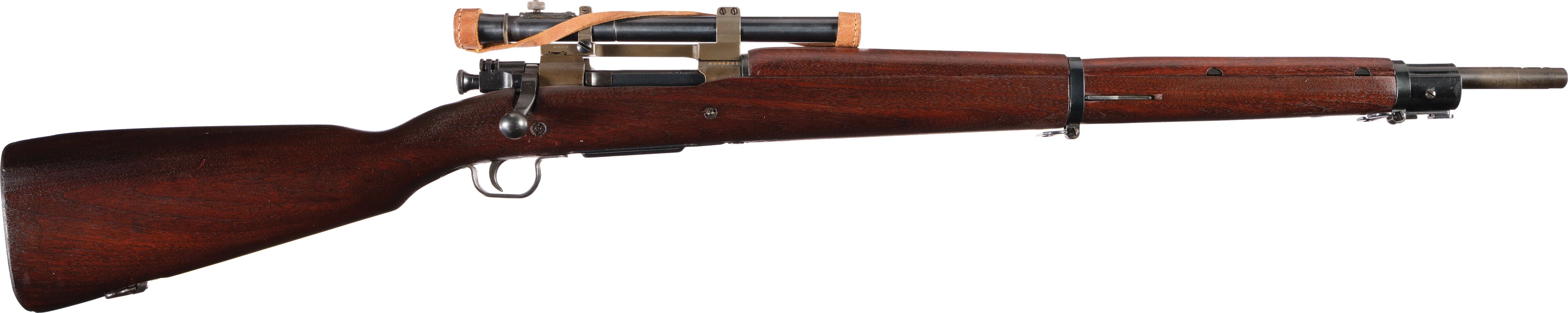 WWII U.S. Remington 1903A4 Sniper Rifle with Weaver M73B1 Scope | Rock ...