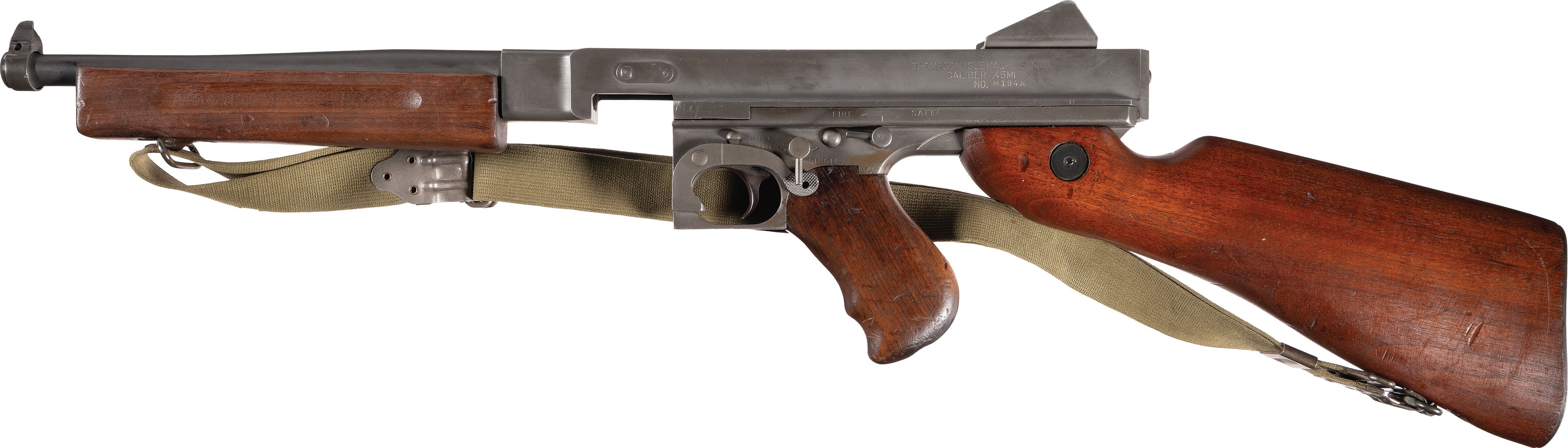 Auto-Ordnance M1 Thompson Submachine Gun, Class III/NFA | Rock Island ...