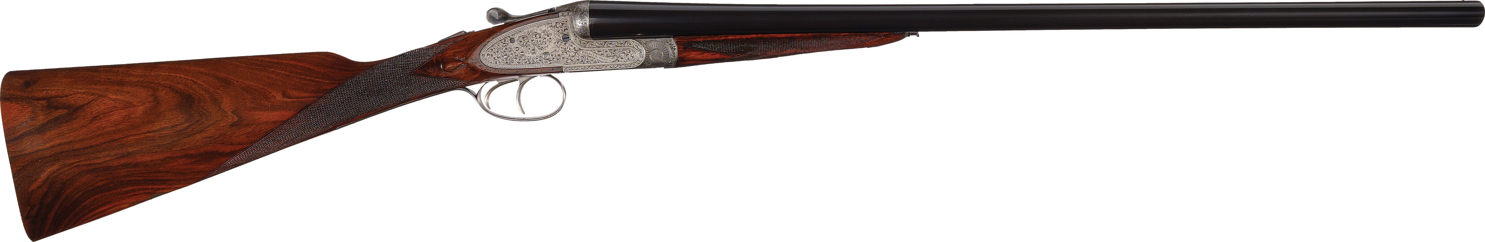 Factory Engraved Charles Hellis Sidelock Double Barrel Shotgun | Rock ...