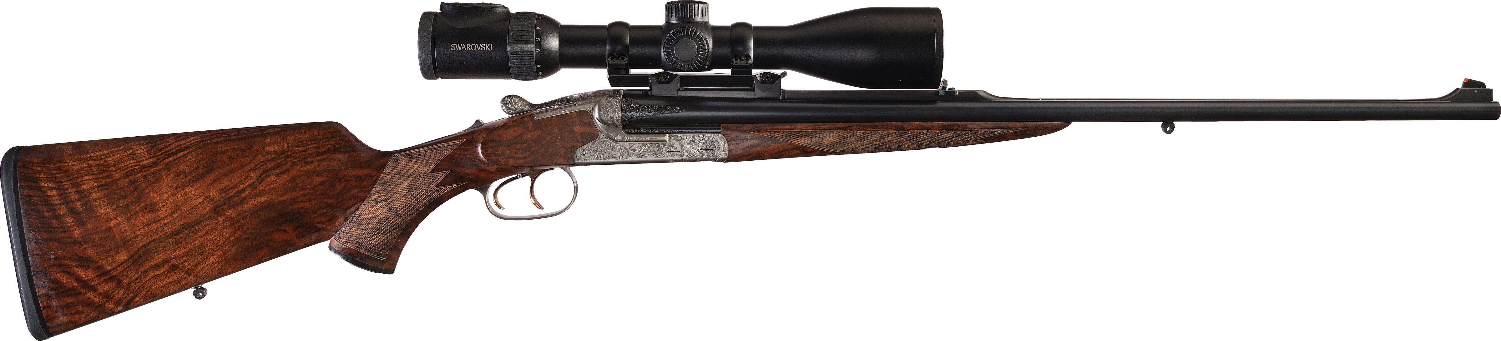 Richter Signed and Engraved Heym Model 88BS Rifle with Scope | Rock ...