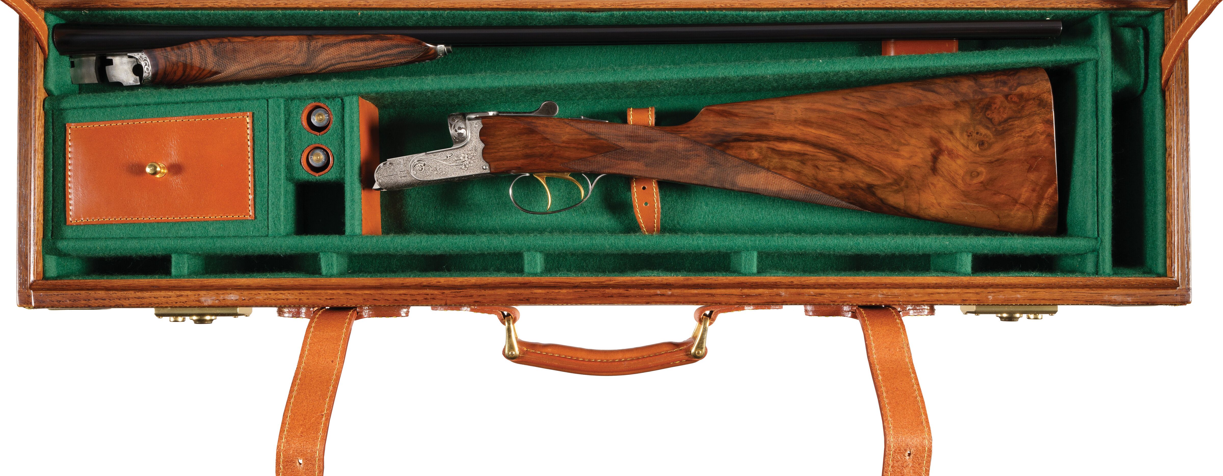 Creative Art Engraved Renato Caem 410 Bore Double Barrel Shotgun | Rock ...