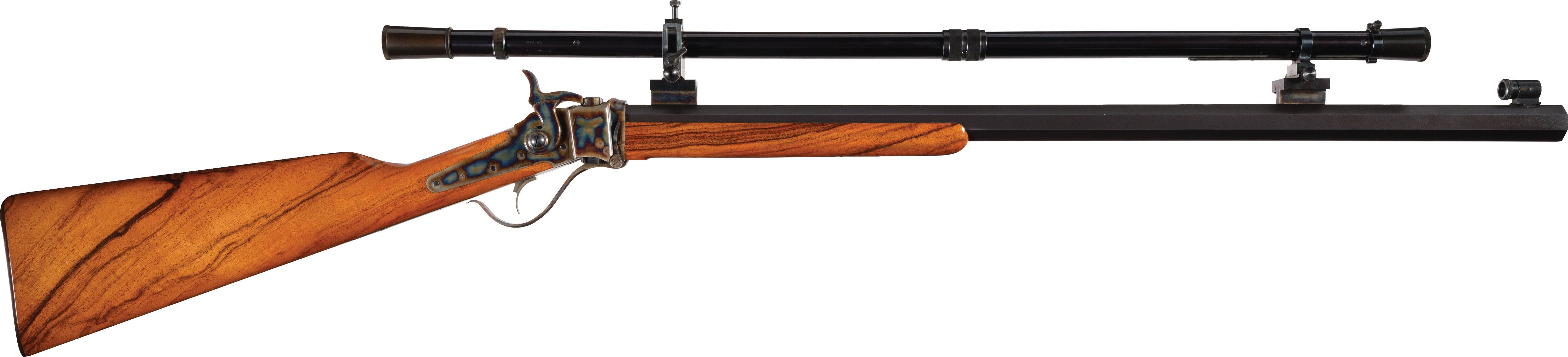 Dakota Arms Inc. Little Sharps Rifle in .38-55 with Scope | Rock Island ...