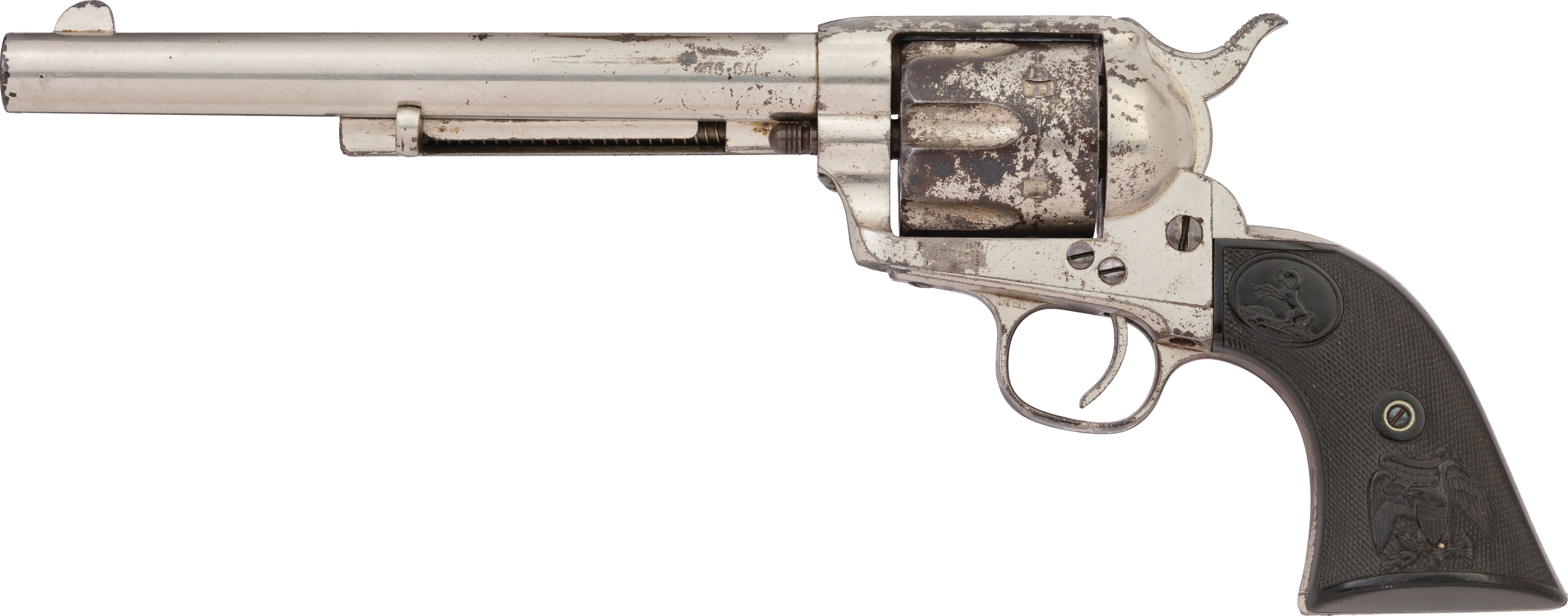 Antique Colt Single Action Army .476 Caliber Revolver | Rock Island Auction