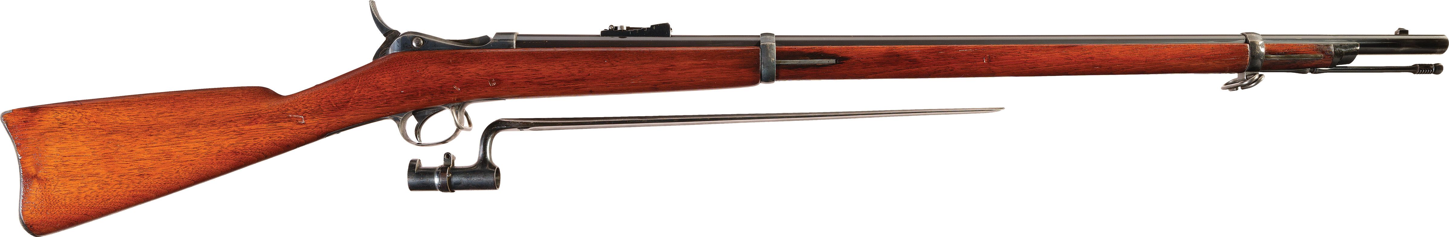 U.S. Springfield 1875 Lee Vertical Trials Rifle with Bayonet | Rock ...