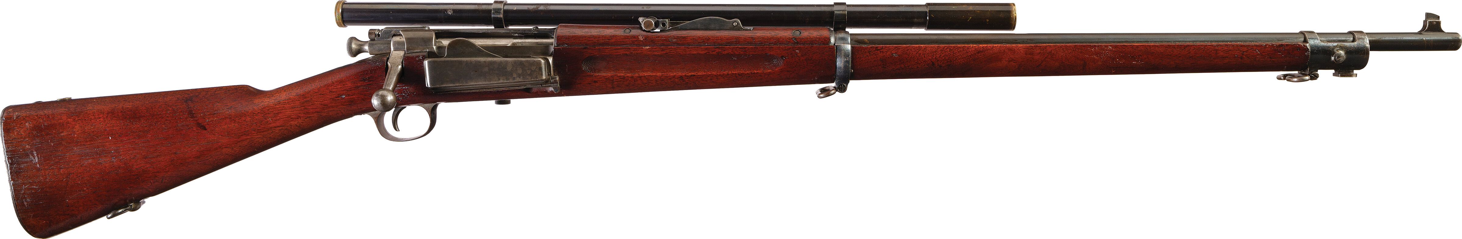 Documented U.S. Springfield 1898 Krag-Jorgensen Sniper Rifle | Rock ...