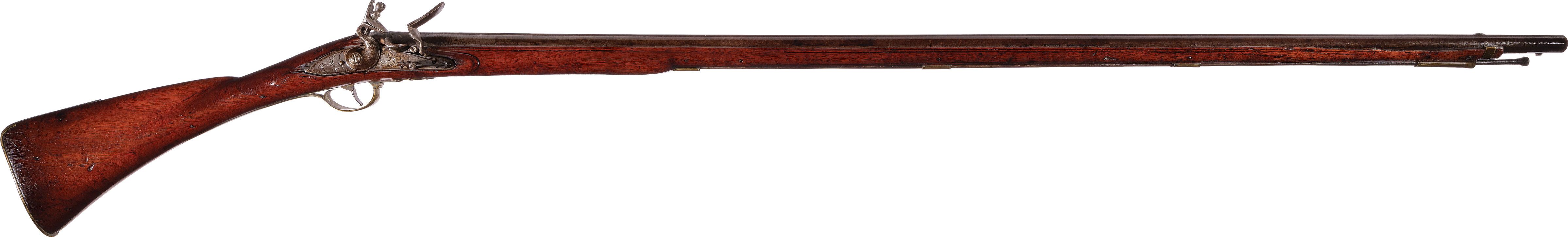 Colonial Era Engraved and Carved Flintlock Fusil | Rock Island Auction