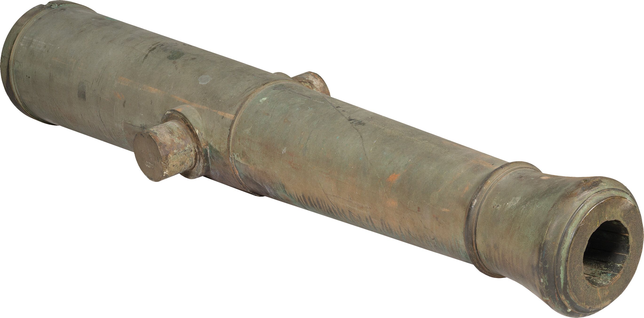 Civil War 1861 Dated Ames Mfg. Co. Bronze 6-Pounder Rifled Gun | Rock ...