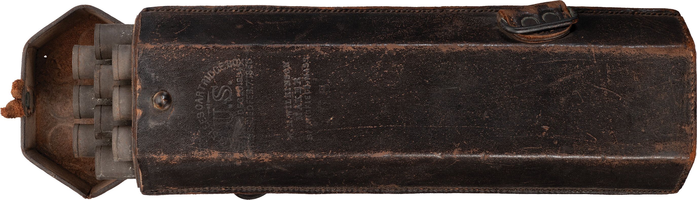 U.S. Wilkinson Civil War Spencer 10-Tube Blakeslee Cartridge Box | Rock ...