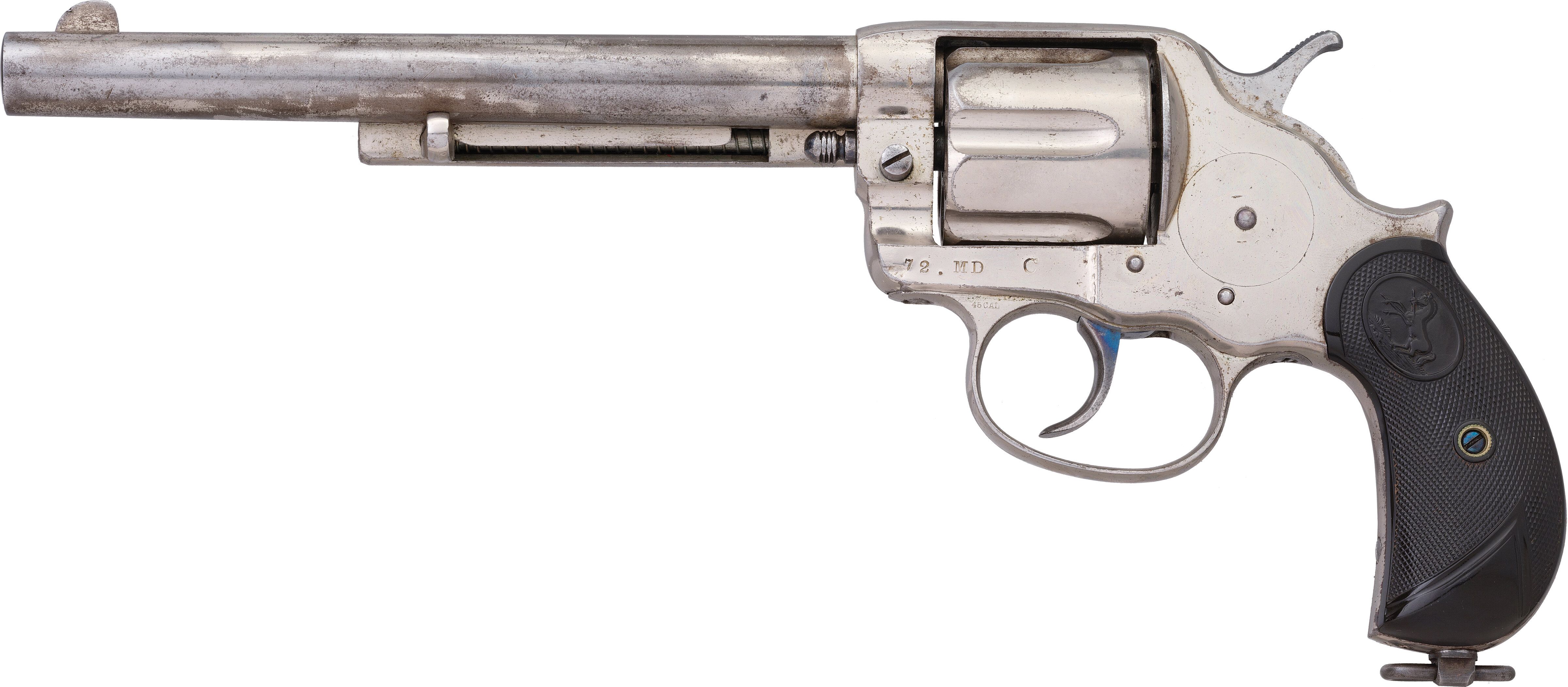 Canadian Department of Militia Antique Colt 1878 Revolver | Rock Island ...