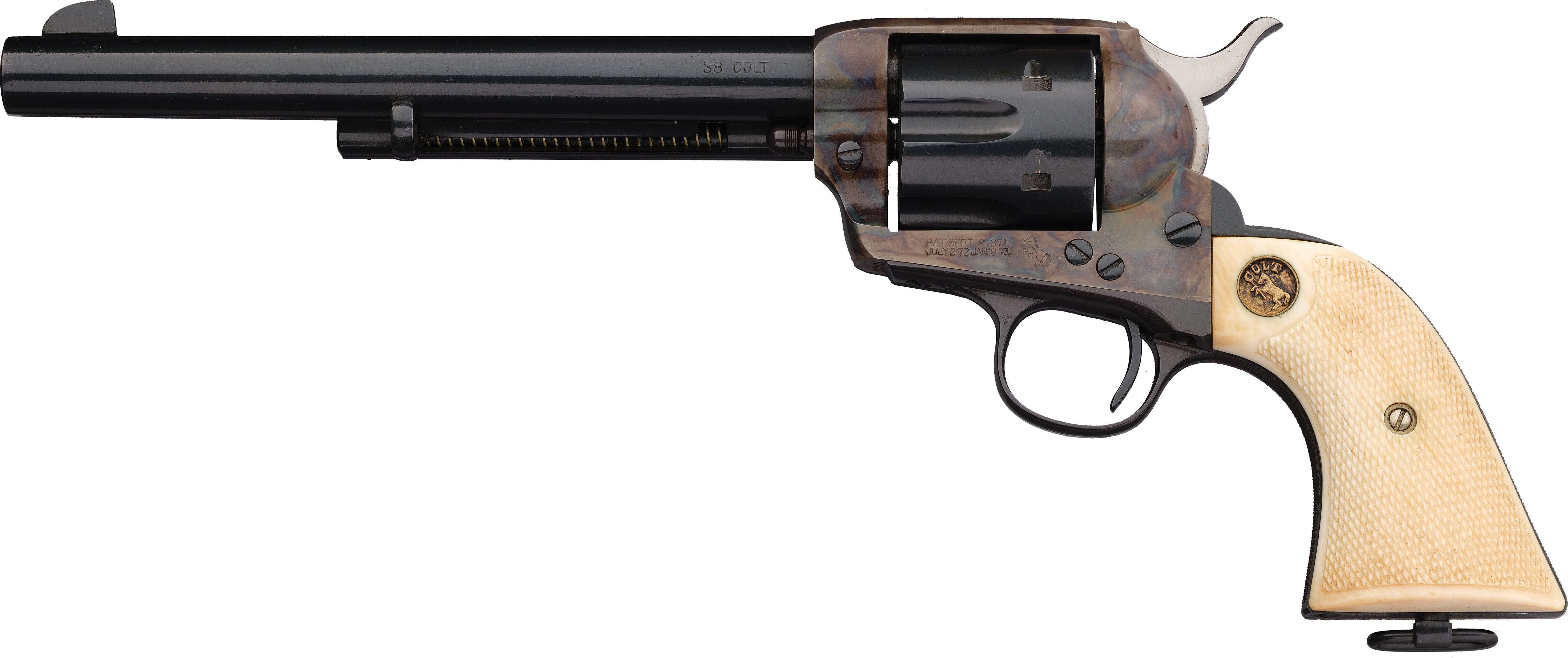 Superintendent Carl De Leon Colt Single Action Army Revolver | Rock ...