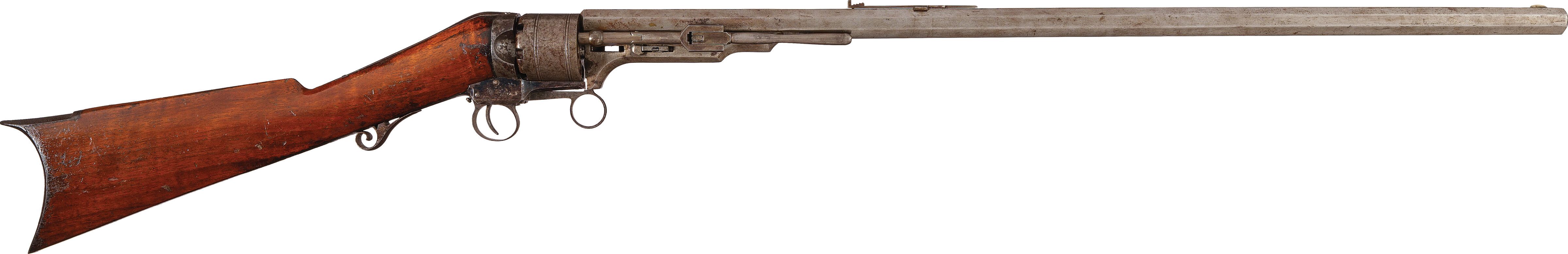 Colt Paterson Second Model No. 2 Ring Lever Revolving Rifle | Rock ...