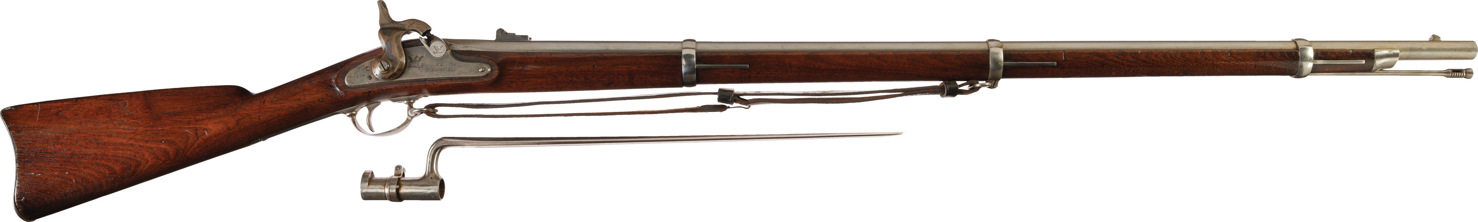 Civil War U.S. Springfield Model 1863 Type II Rifle-Musket | Rock ...