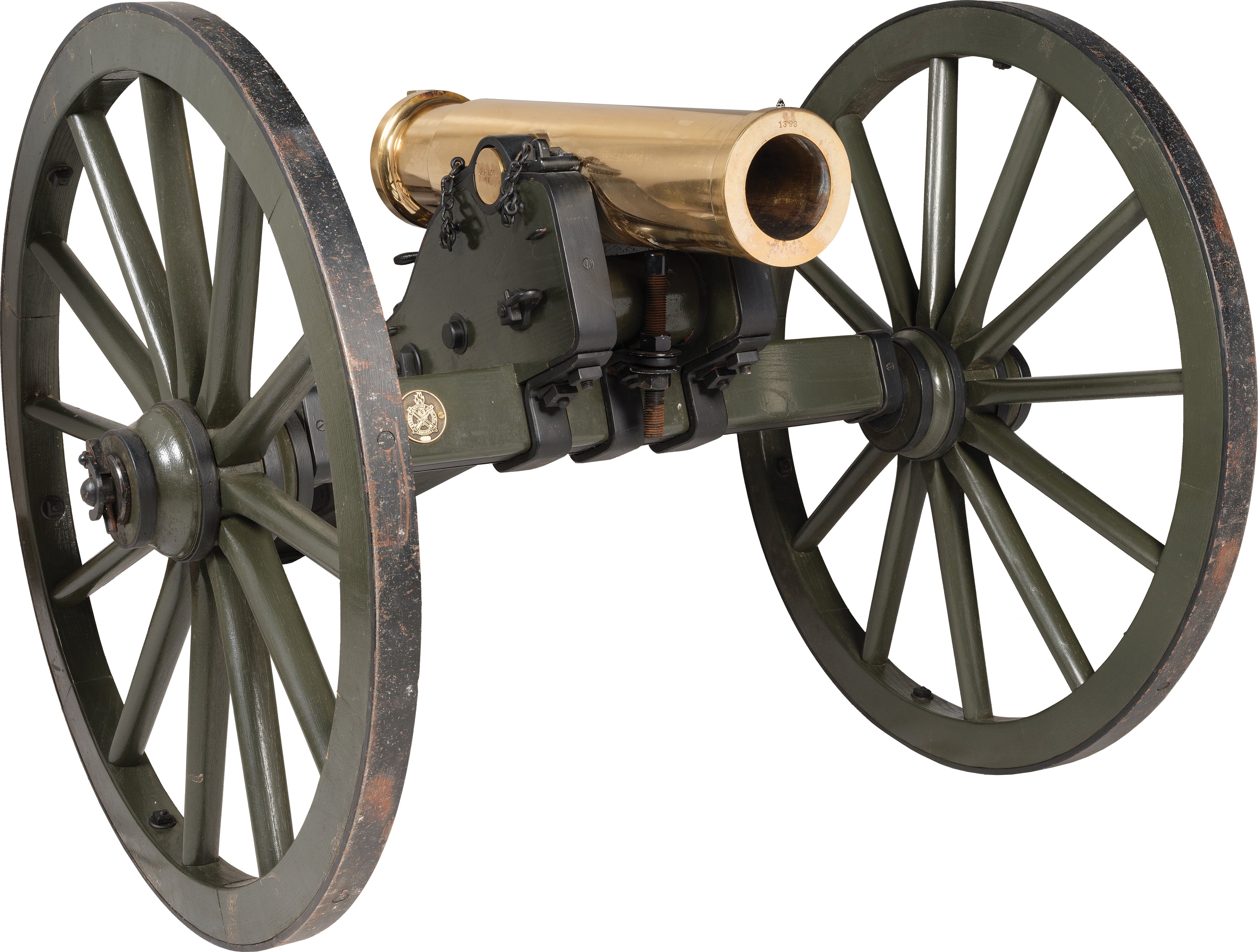 Steen Reproduction 12-Pounder 1835 Mountain Howitzer, Carriage | Rock ...