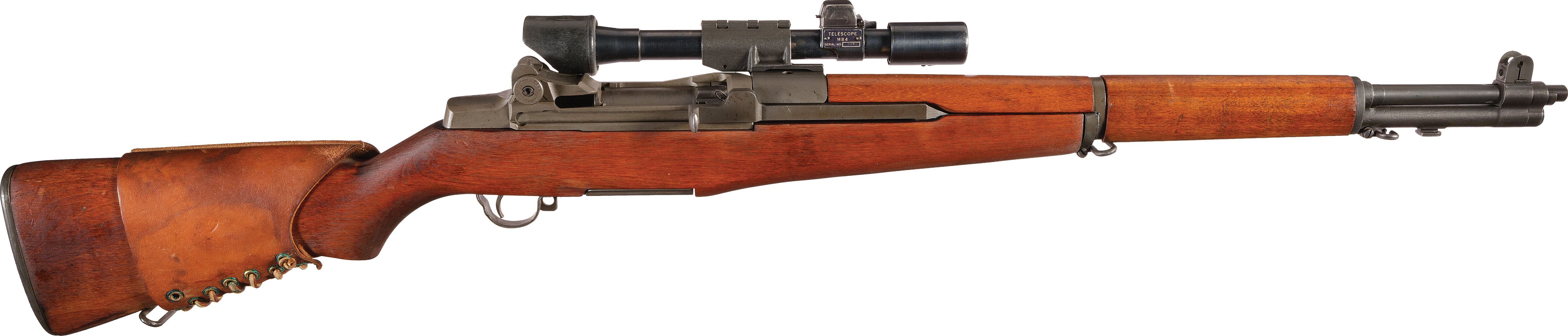 U.S. Springfield Armory M1D Garand Sniper Rifle with Letters | Rock ...