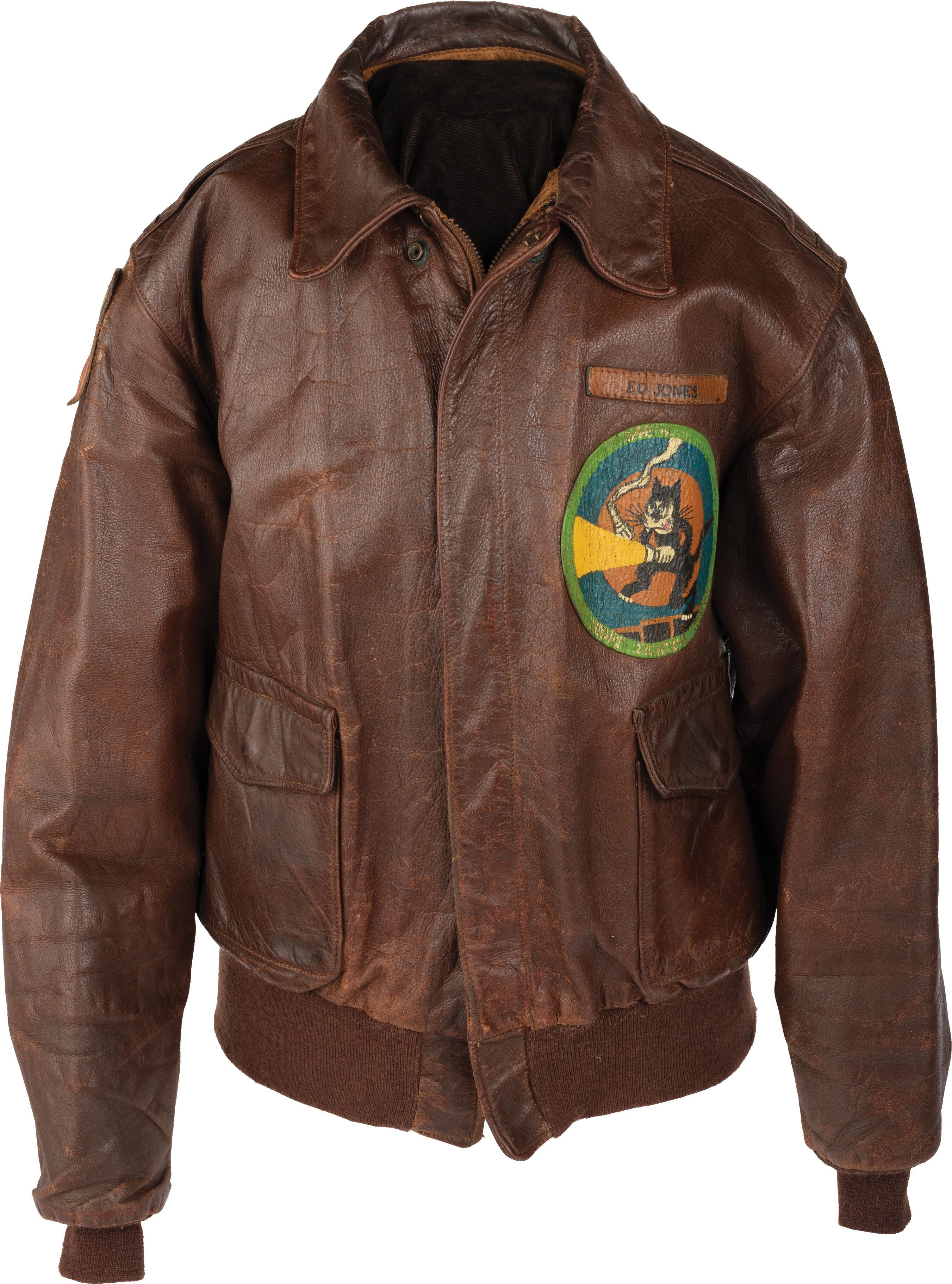 WWII U.S.A.A.F. A-2 Flight Jacket, 548th Night Fighter Squadron | Rock ...