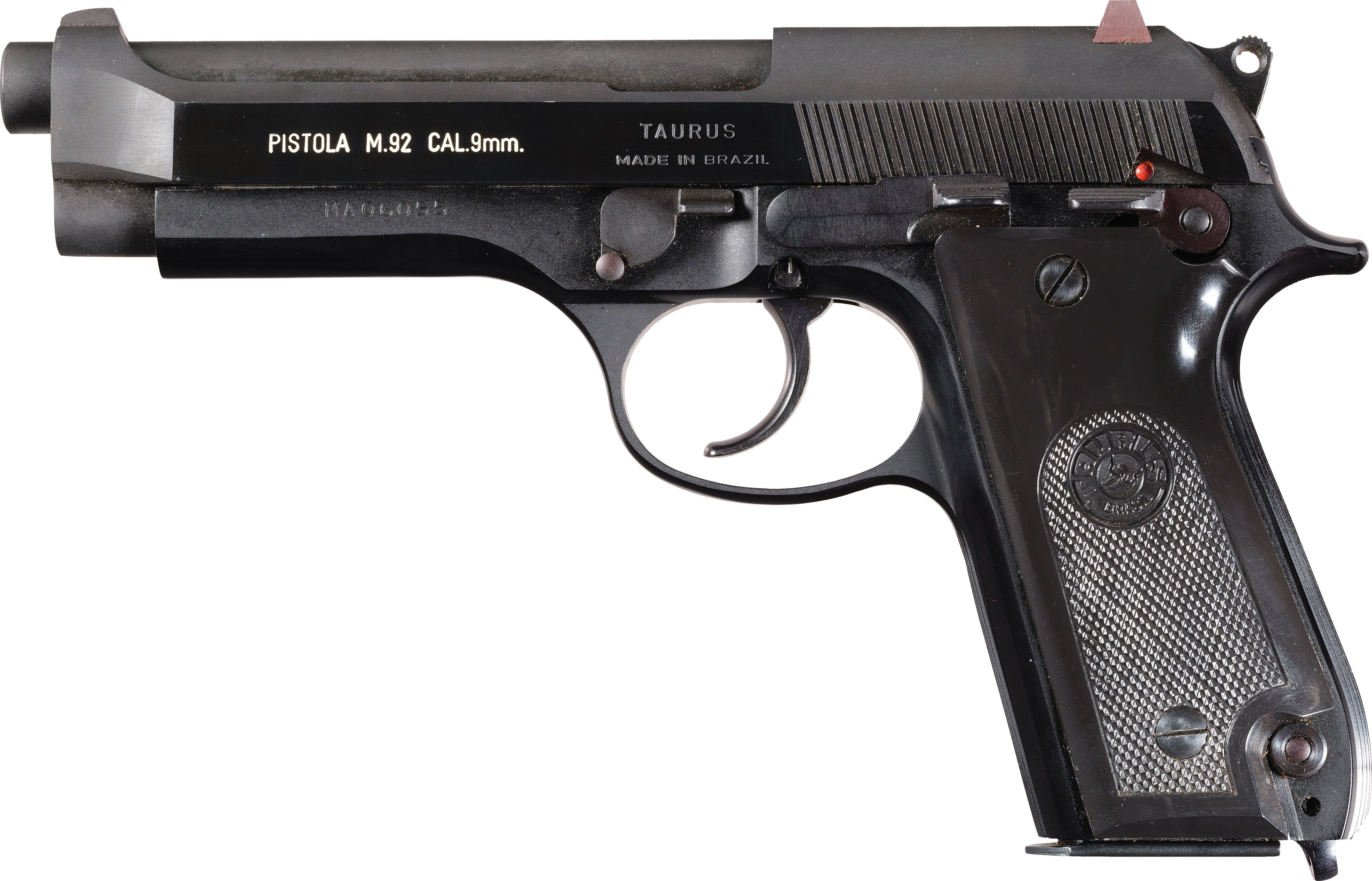 Presentation Brazilian Air Force Taurus PT92 Pistol | Rock Island Auction