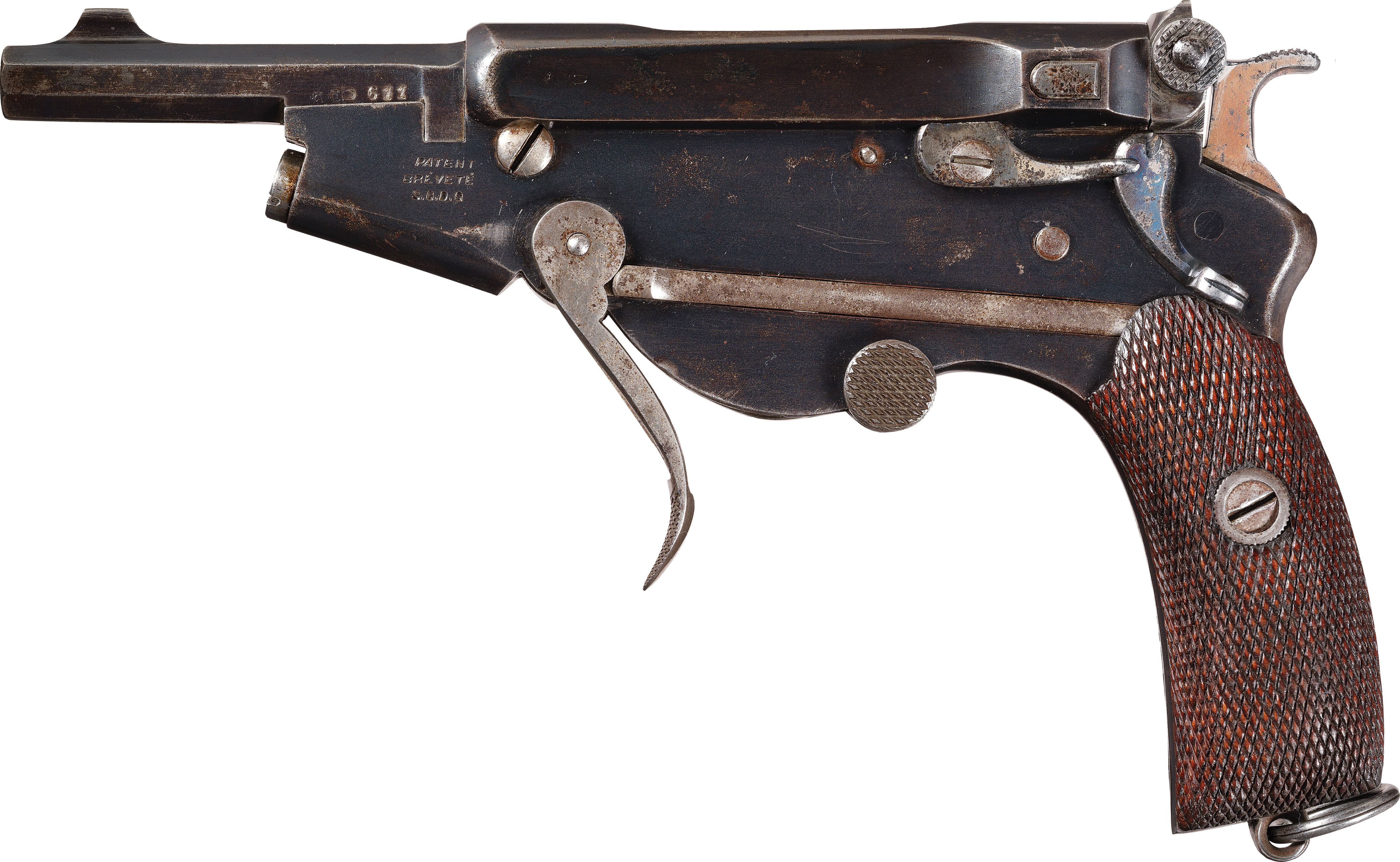 V. C. Schilling Bergmann Model 1896 No. 2 Pocket Pistol | Rock Island ...