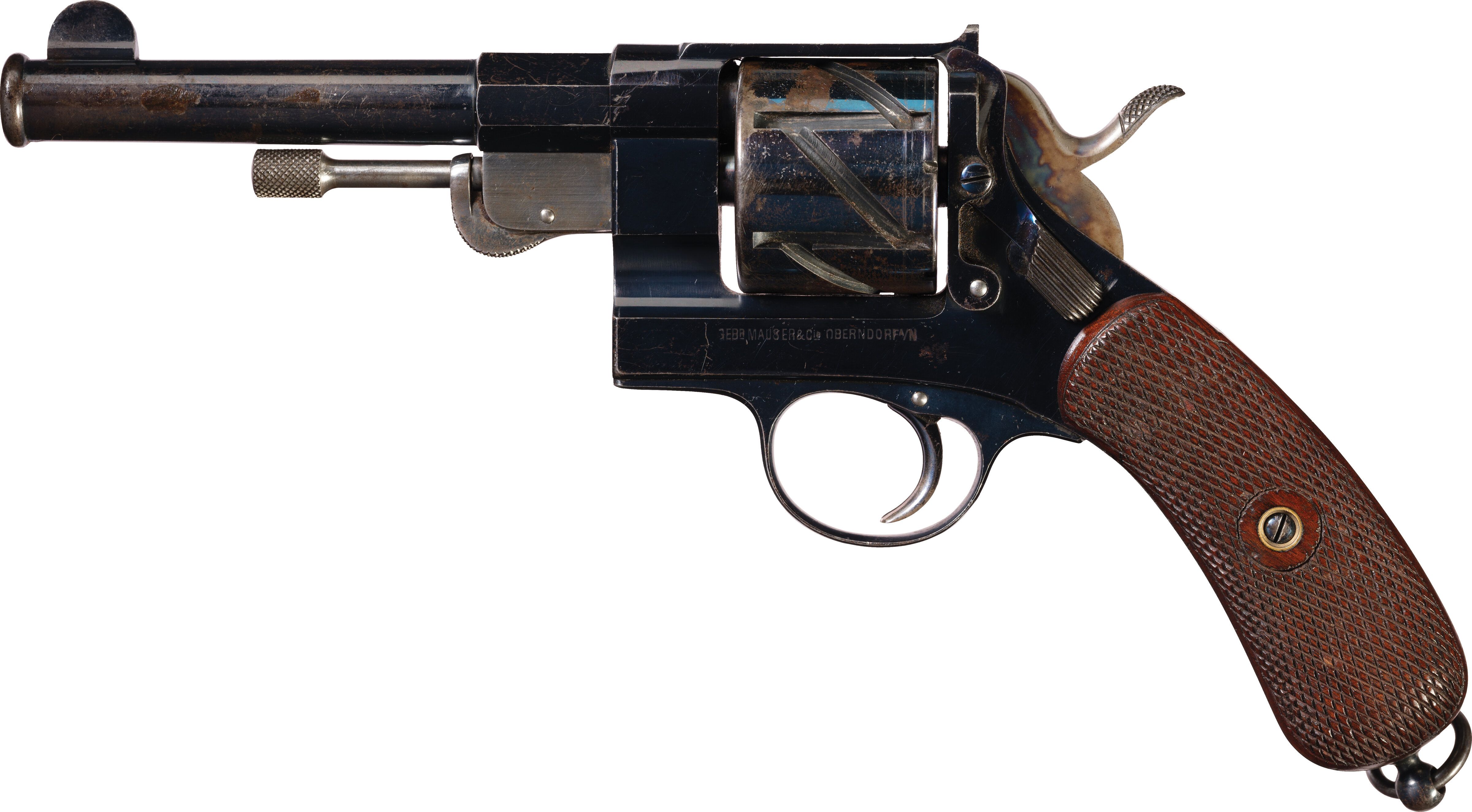 Early Production SN 9 Solid Frame Mauser 1878 "Zig-Zag" Revolver | Rock ...