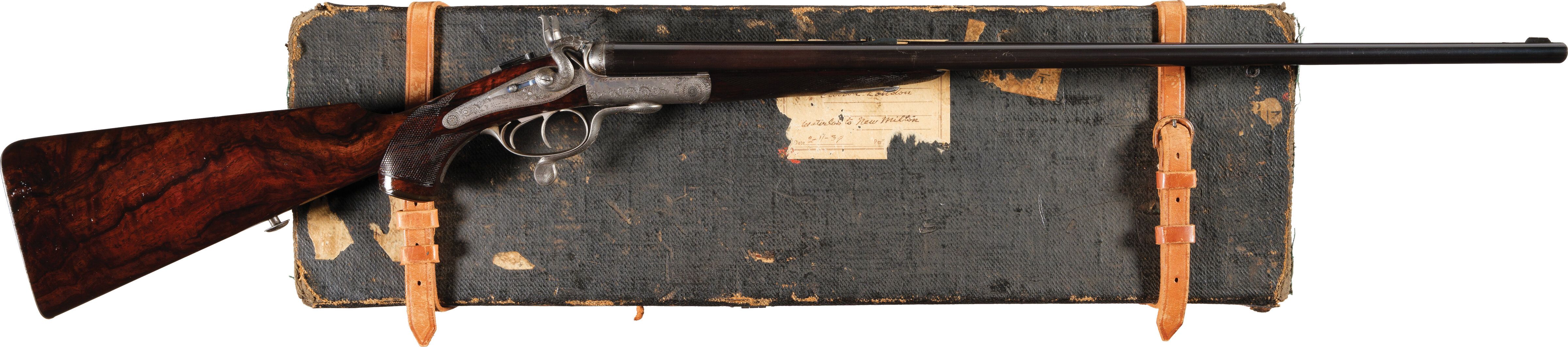 J. Rigby & Co. Back Action Double Rifle Owned by John A. Jameson | Rock ...