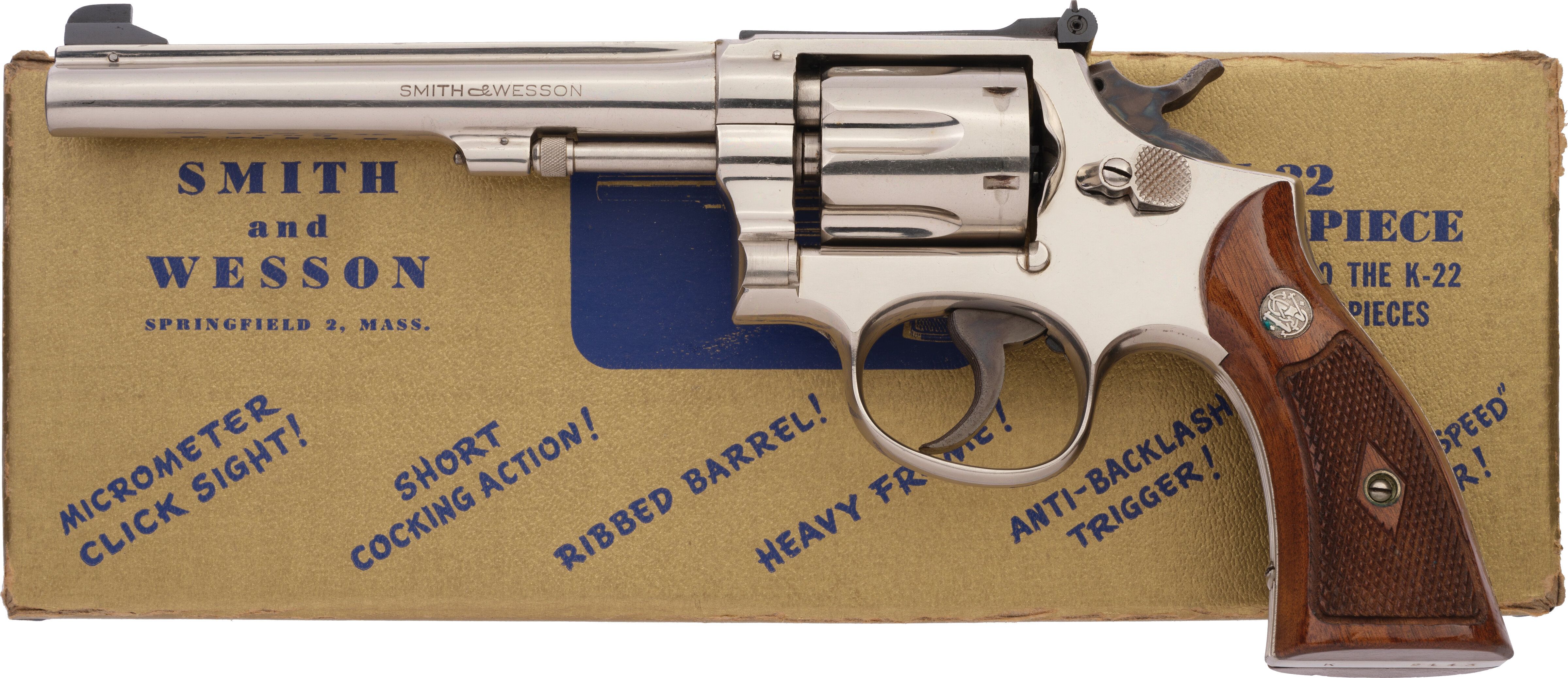 Smith & Wesson K-32 Masterpiece "Pre-Model 16" Revolver | Rock Island ...
