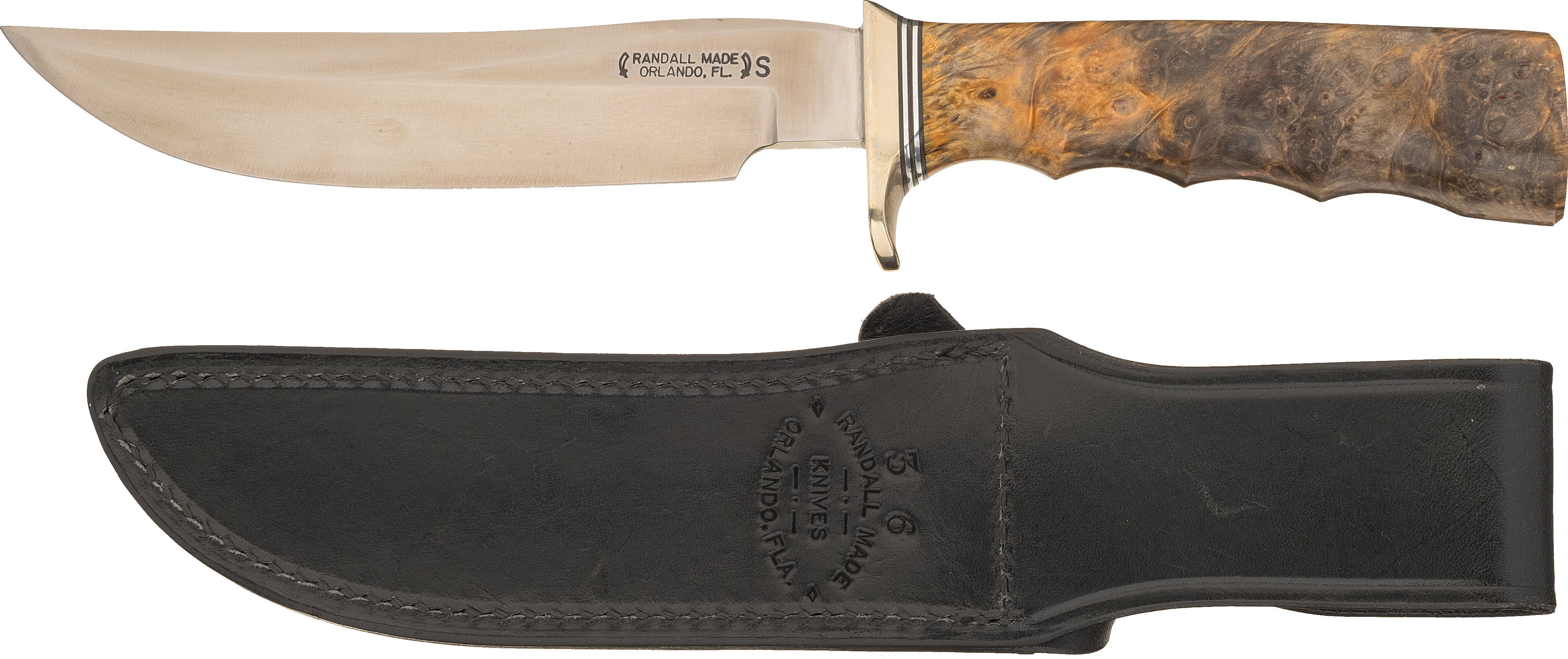 Randall Model 3 Hunter Knife with Sheath | Rock Island Auction