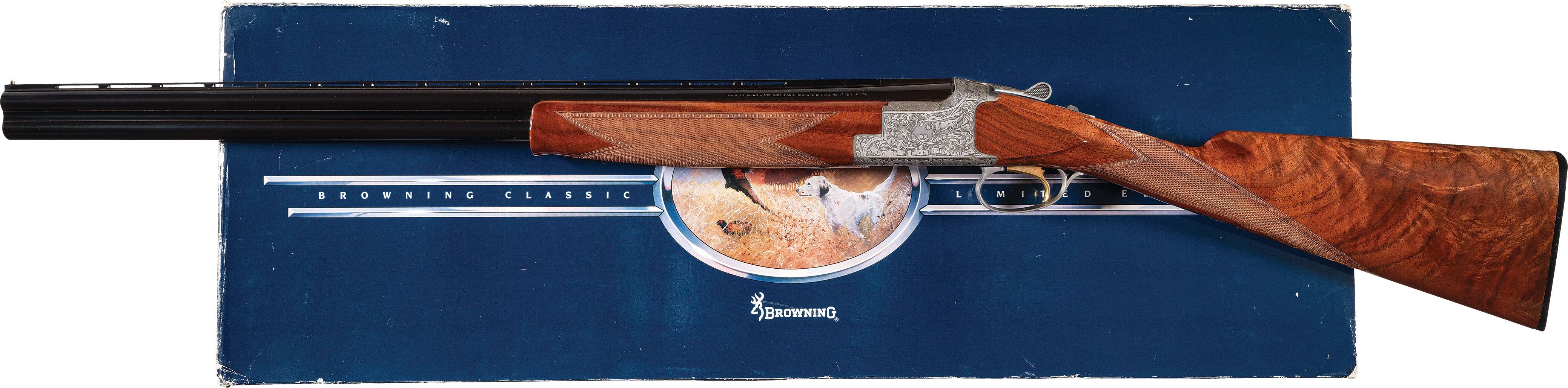 Deprez Signed and Engraved Browning Superposed "Classic" Shotgun | Rock ...