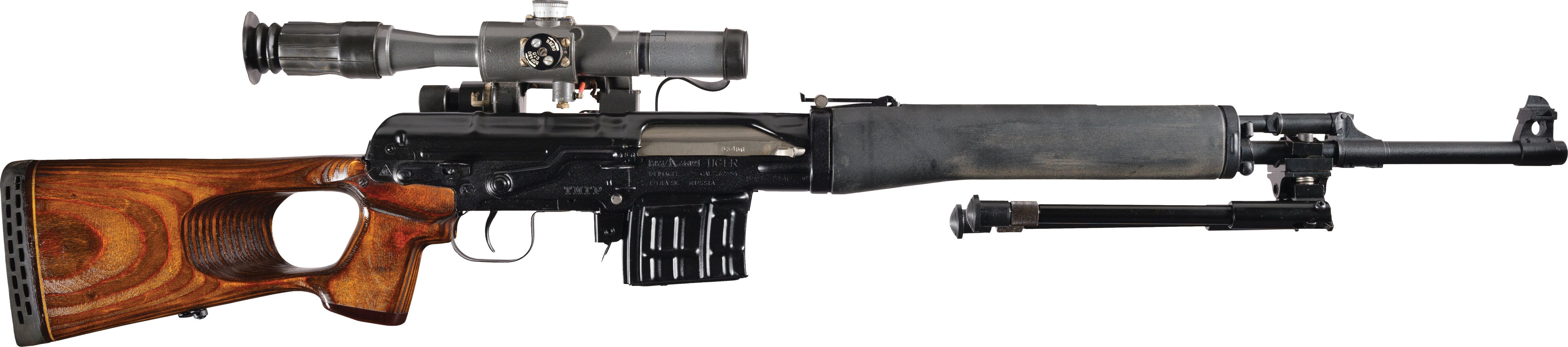 Pre-Ban Russian Izhmash Tiger Sniper Rifle with PSO-1 M2 Scope | Rock ...