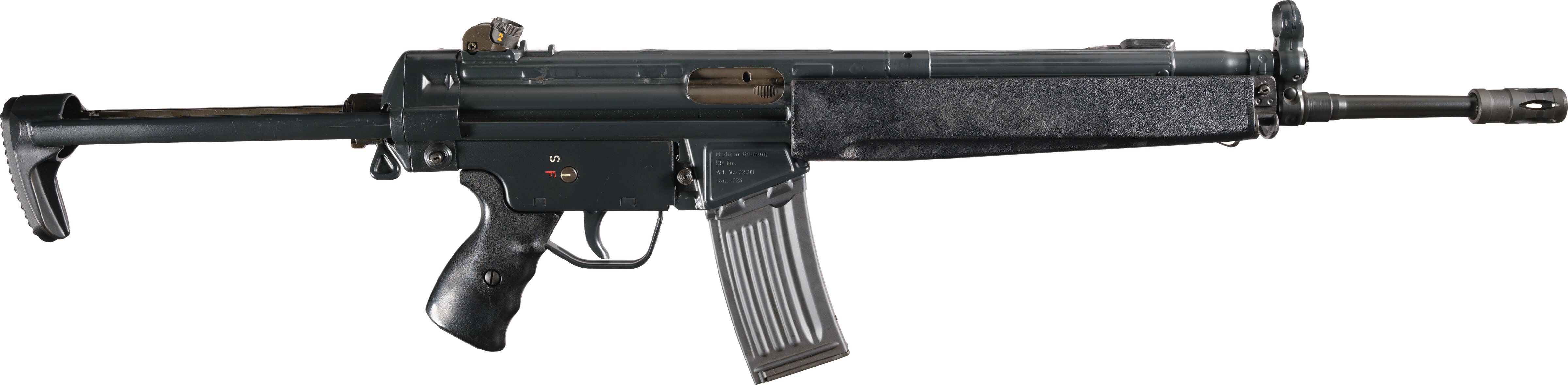 Pre-Ban German Heckler & Koch HK93 Rifle with Box and Case | Rock ...