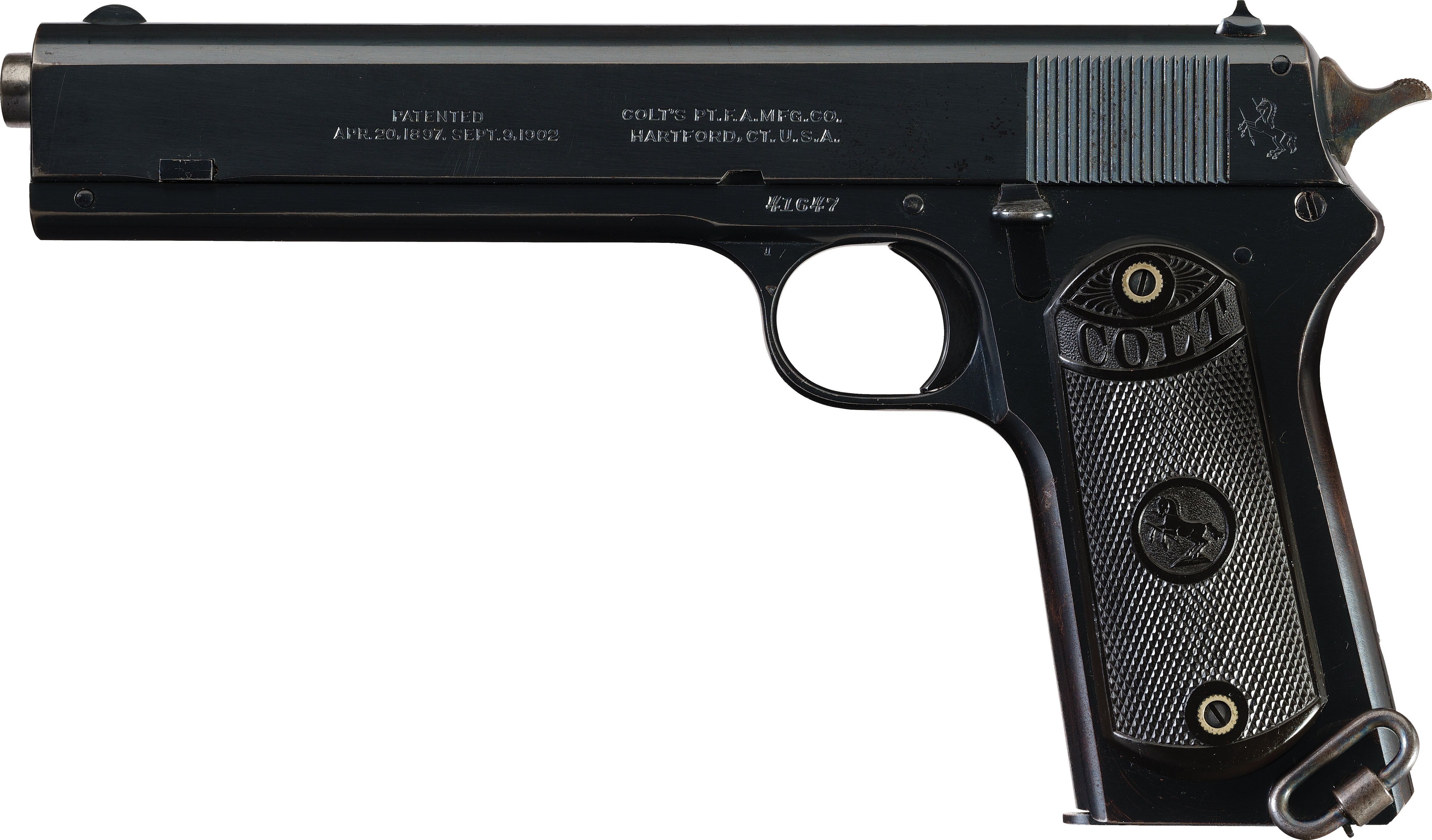 Colt Model 1902 Military Semi-Automatic Pistol | Rock Island Auction