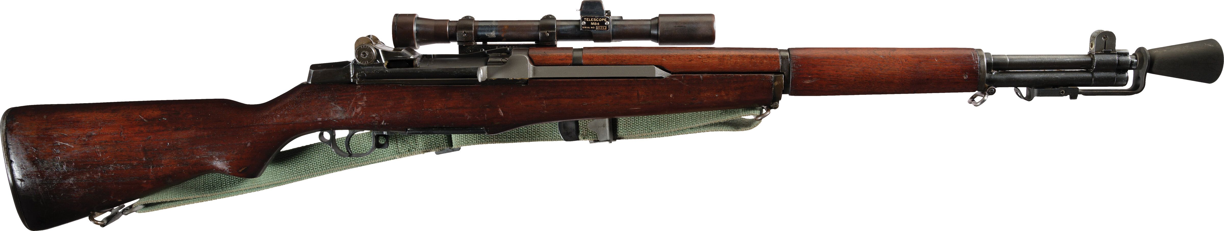U.S. Springfield M1C Garand Sniper Rifle with M84 Scope | Rock Island ...