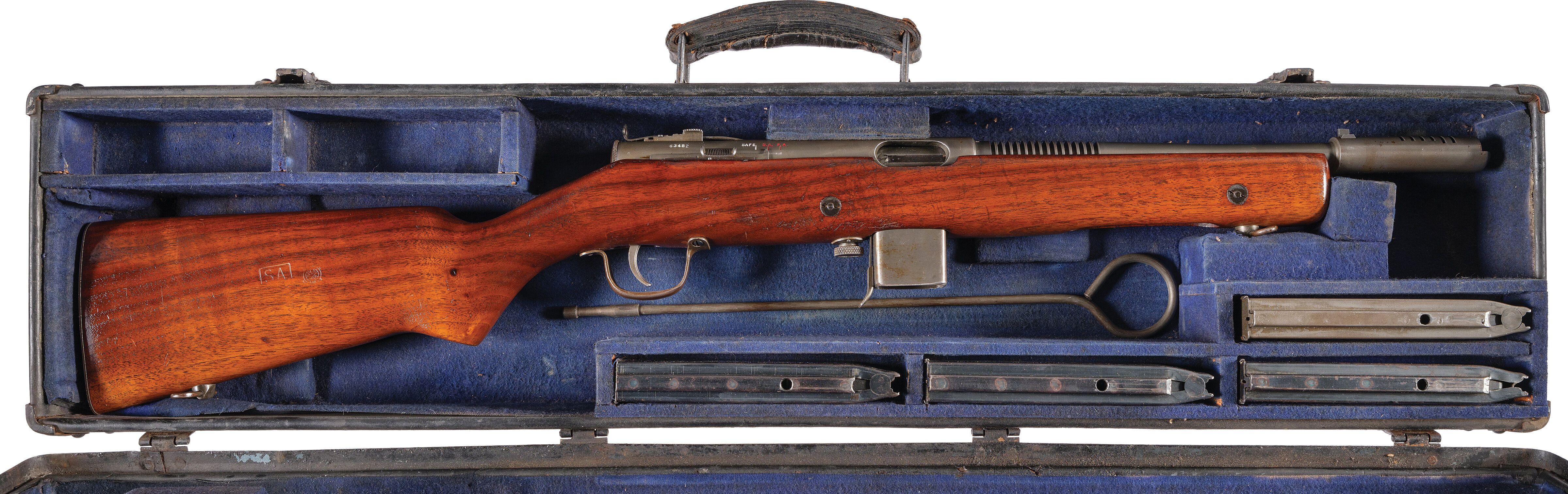 USMC Marked Reising Model 50, Class III/NFA C&R Machine Gun | Rock ...