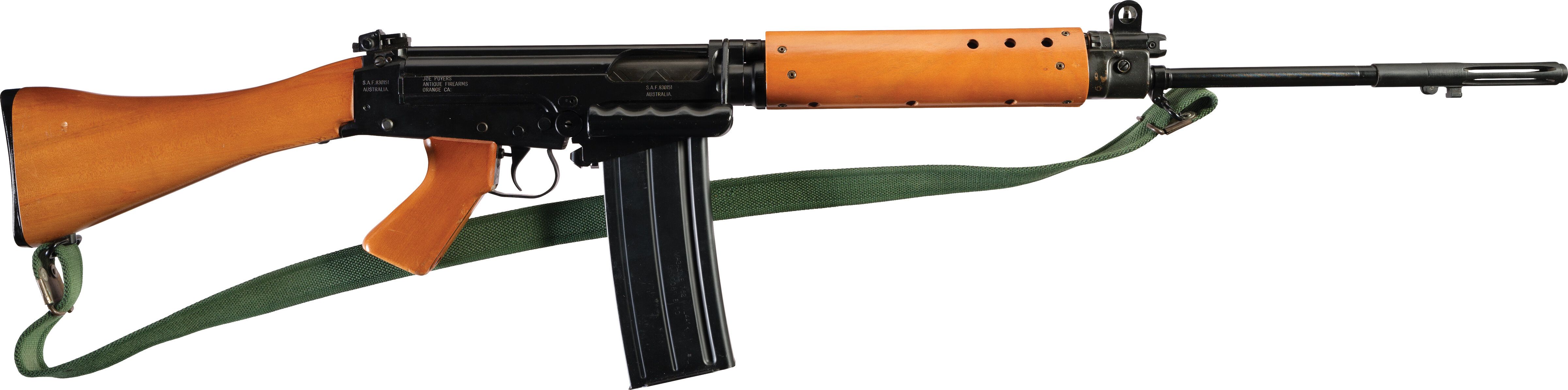 Pre-Ban Australian Lithgow SAF L1A1A Rifle with Coachwood Stock | Rock ...