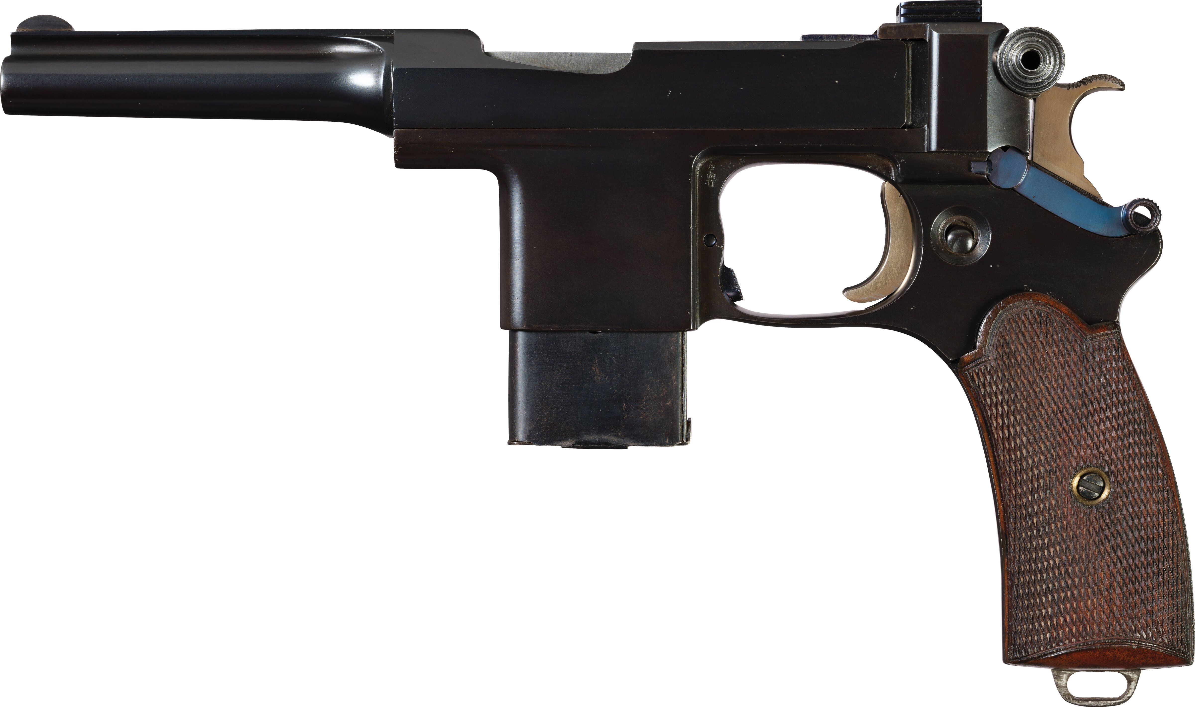 German Bergmann Model 1903 "Mars" Semi-Automatic Pistol | Rock Island ...