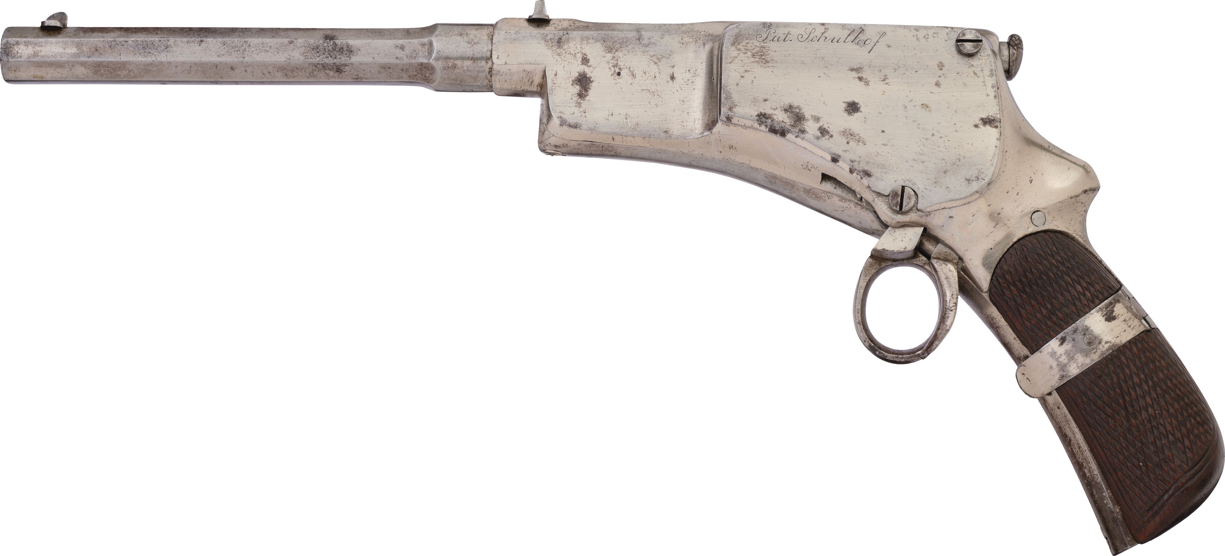 Schulhof Toggle Action Manual Repeater Pistol | Rock Island Auction