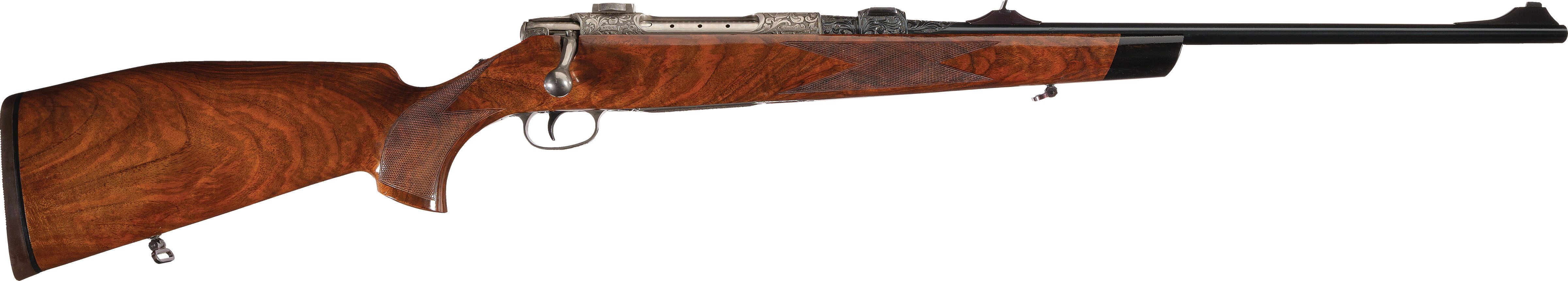 Factory Engraved J. P. Sauer Model 80 Bolt Action Rifle | Rock Island ...