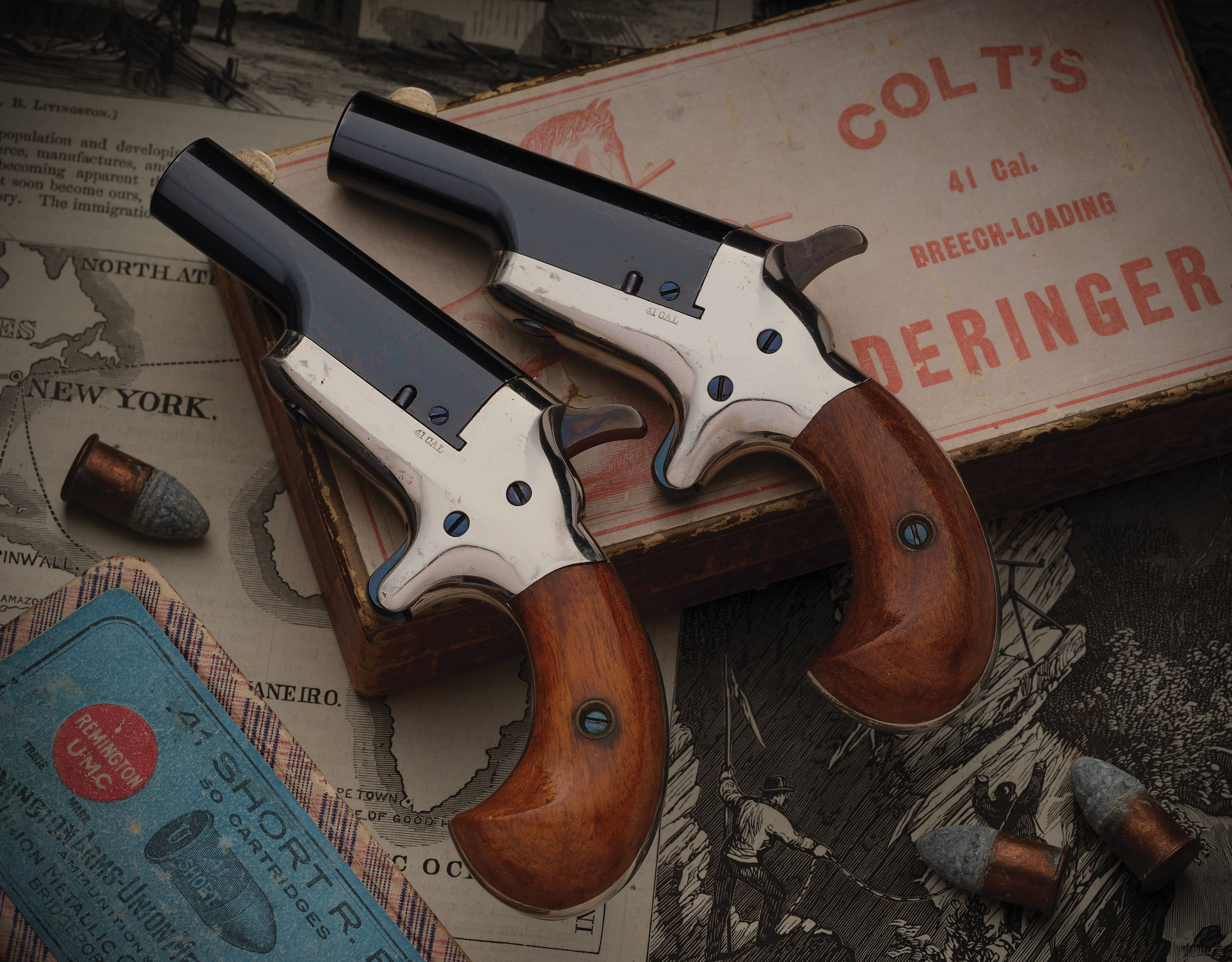 Consecutively Serialized Pair of Colt Third Model Derringers | Rock ...
