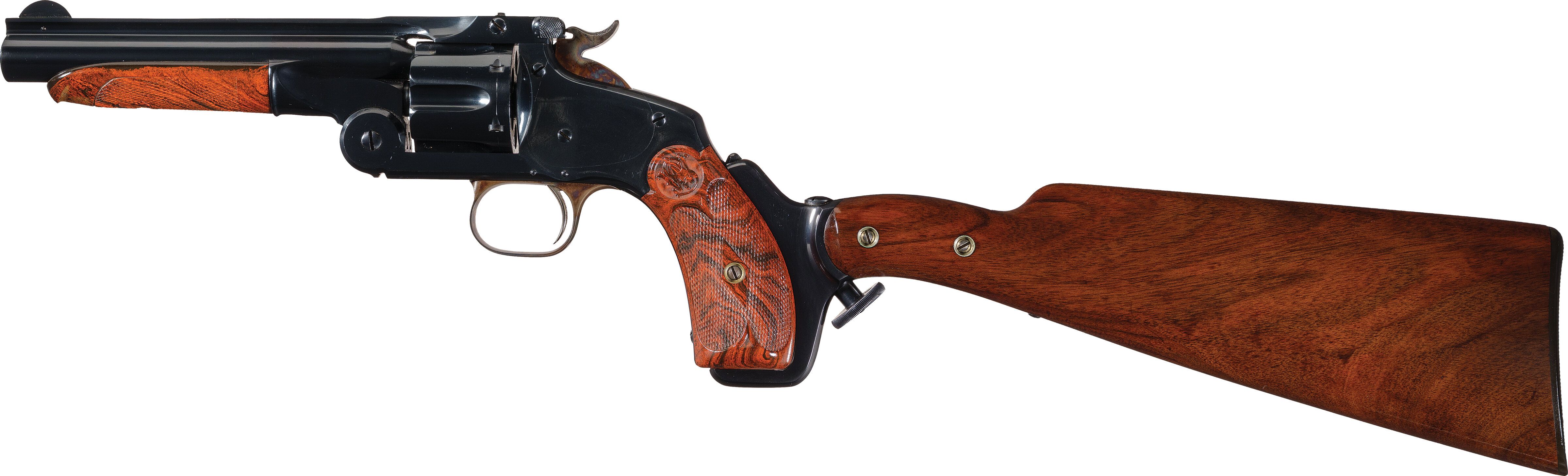 Smith & Wesson Model 320 Revolving Rifle with Shoulder Stock | Rock ...